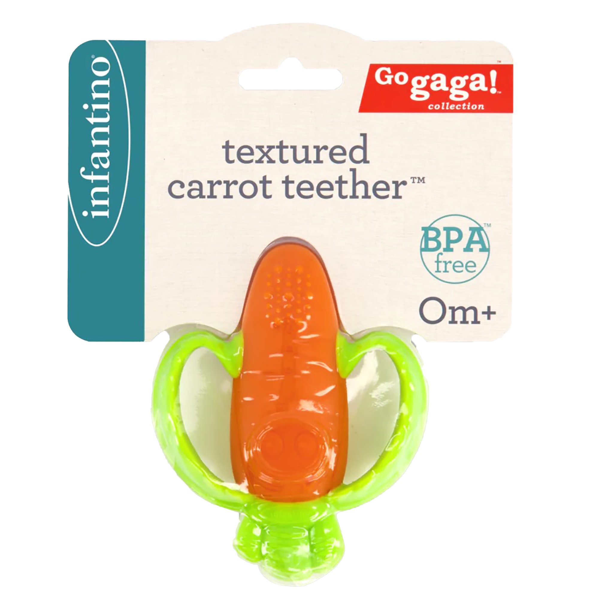 INFANTINO Textured Carrot Teether - Shop Teething at H-E-B