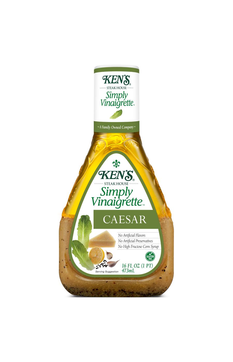 Ken's Steak House Simply Vinaigrette Caesar Dressing - Shop Salad ...