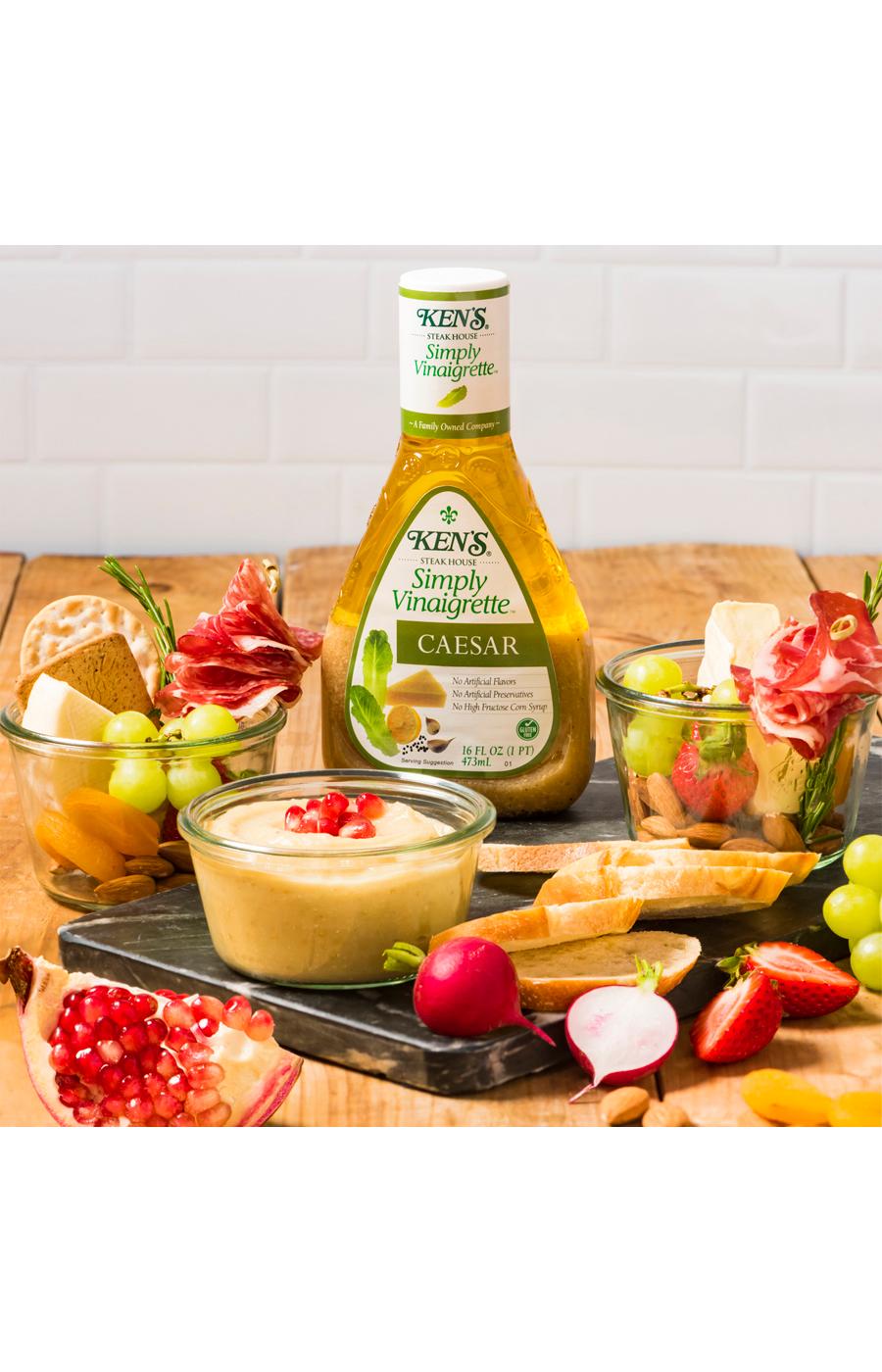 Ken's Steak House Simply Vinaigrette Caesar Dressing - Shop Salad ...