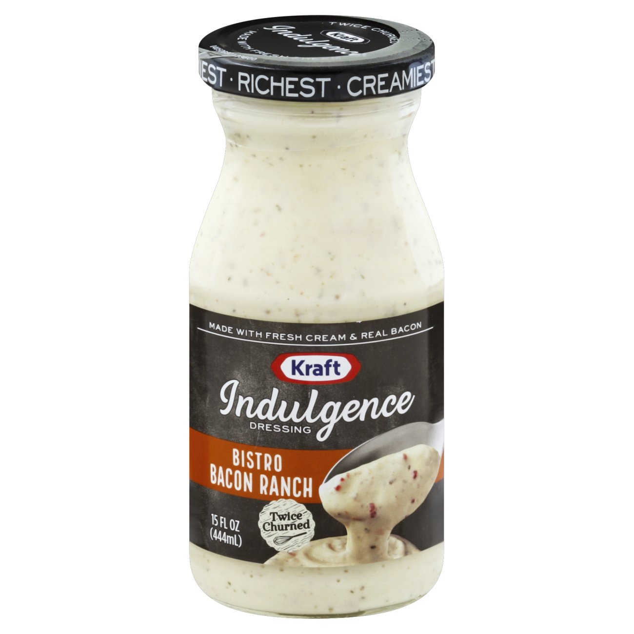 Kraft Indulgence Bistro Bacon Ranch Dressing - Shop Salad dressings at ...