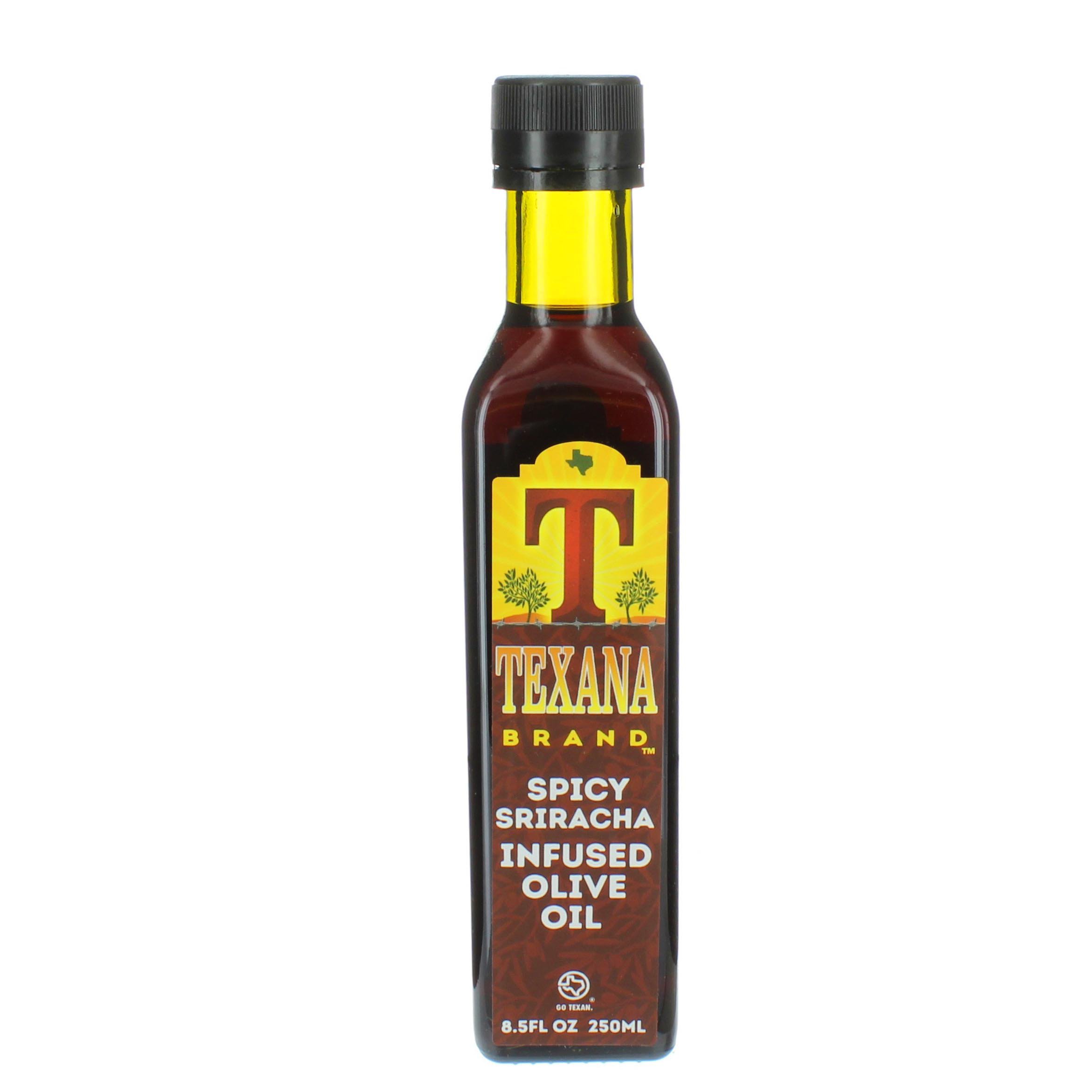 Texana Brand Spicy Sriracha Infused Olive Oil - Shop Oils at H-E-B