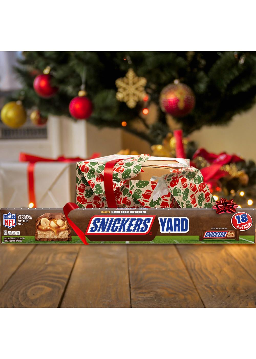 Snickers Yard Full Size Chocolate Candy Bars - Shop Candy at H-E-B