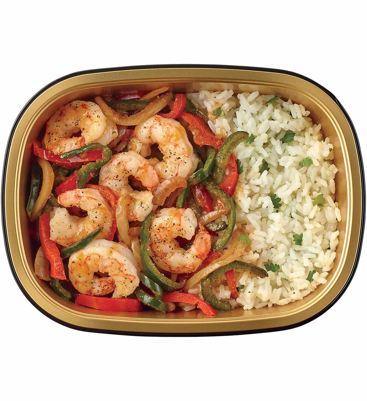 Meal Simple by H-E-B Ancho Butter Shrimp Fajita & Cilantro Lime Rice ...