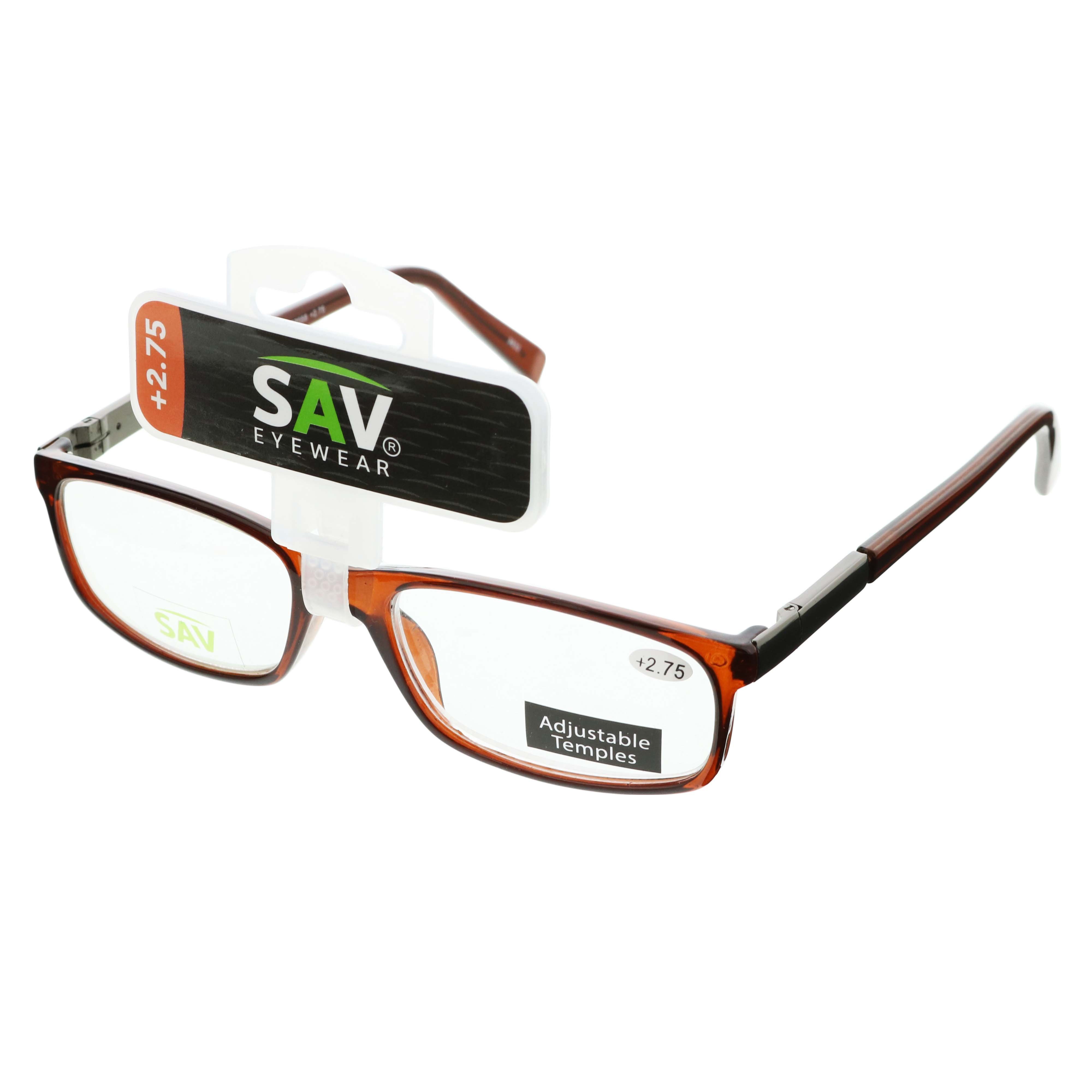 Select A Vision +2.75 Plastic Full Frame Glasses - Shop Eyewear ...