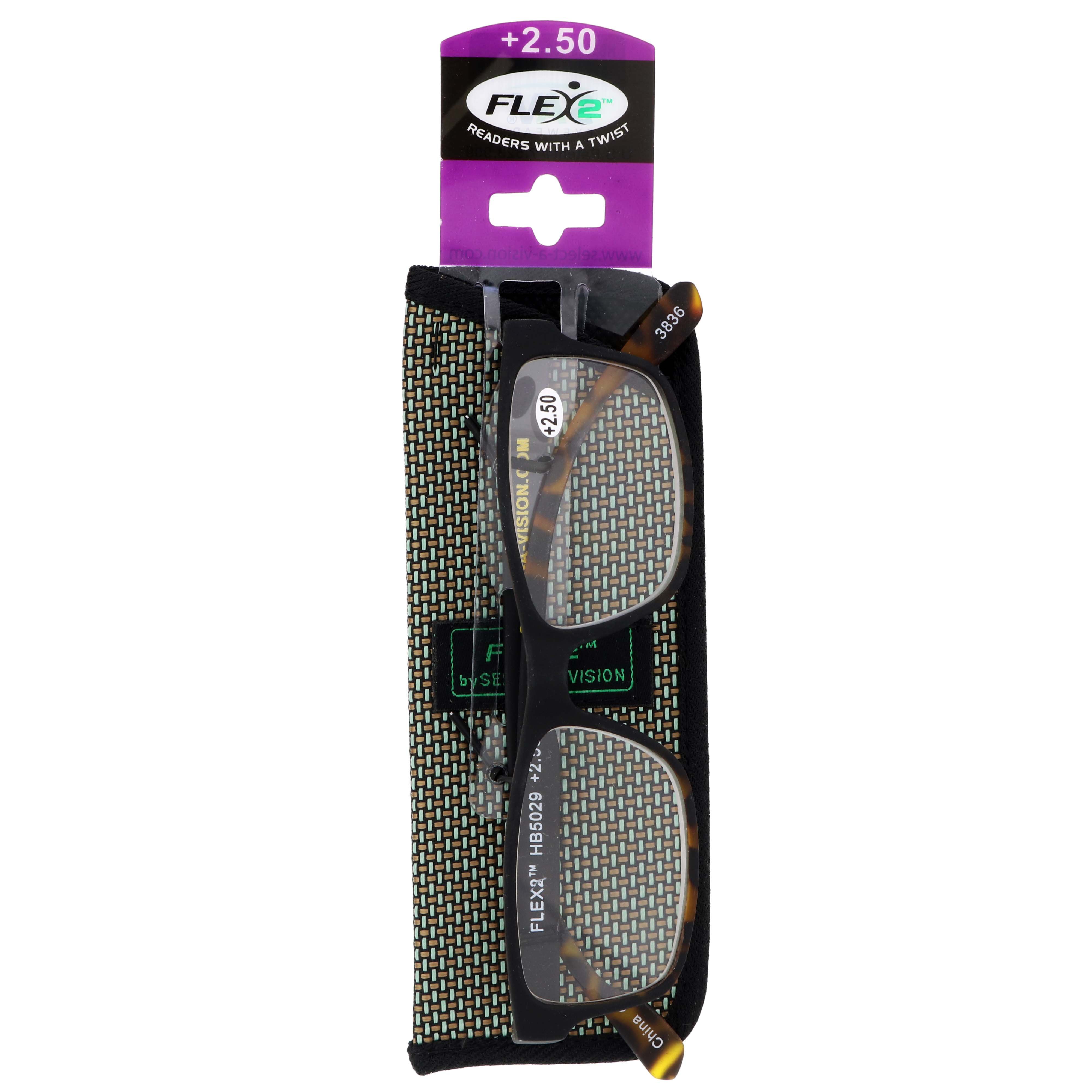 Select A Vision Wayfarer Black +2.50 - Shop Eye & Ear Care at H-E-B