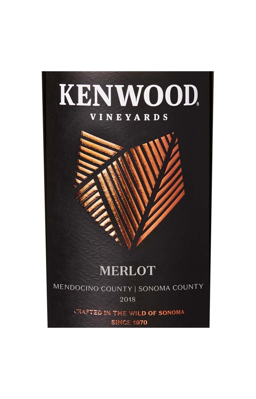 Kenwood Vineyards Merlot - Shop Wine at H-E-B