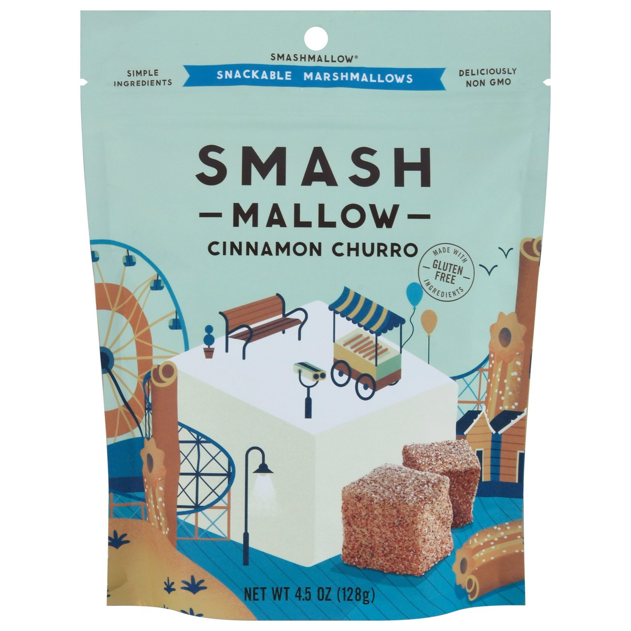 Smashmallow Cinnamon Churro Snackables - Shop Candy at H-E-B
