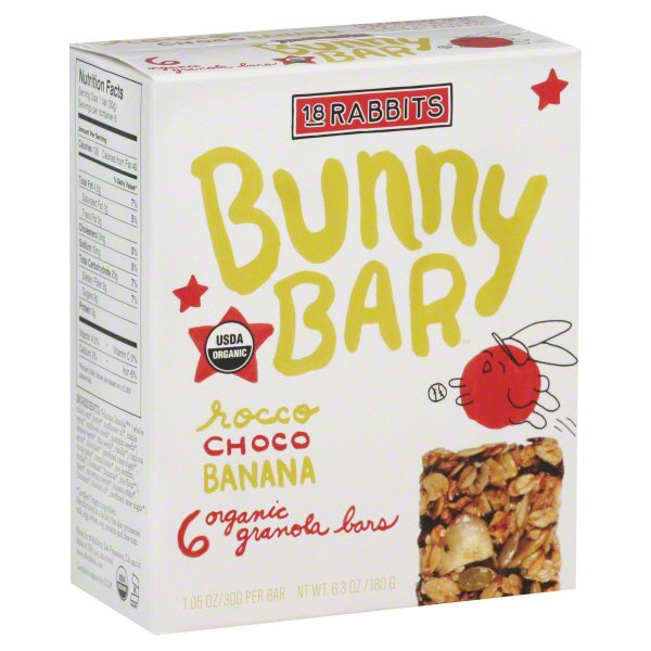 18 Rabbits Chocolate Banana Granola Bars - Shop Snacks & Candy at H-E-B