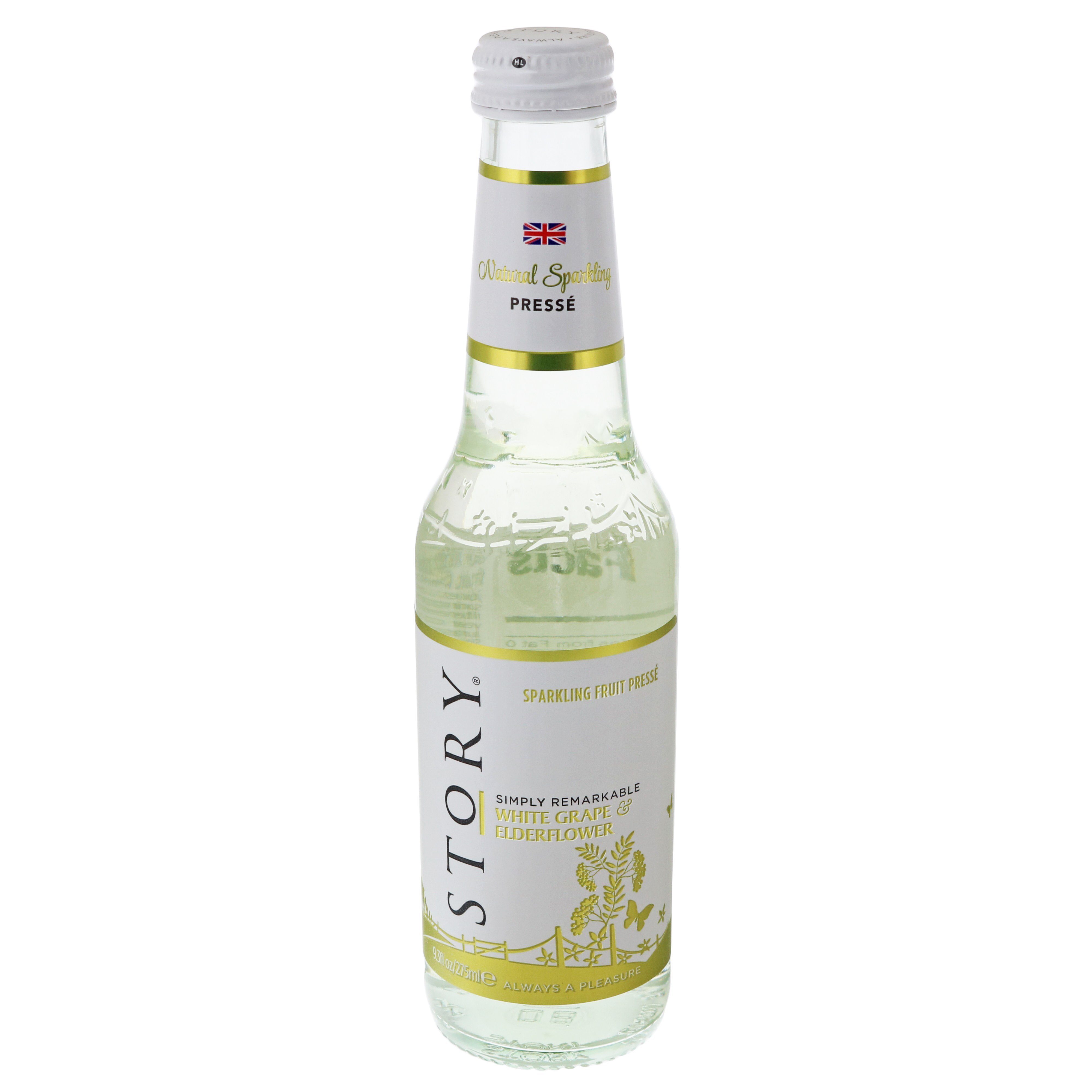 Story Sparkling Fruit Pressé White Grape & Elderflower - Shop Soda at H-E-B
