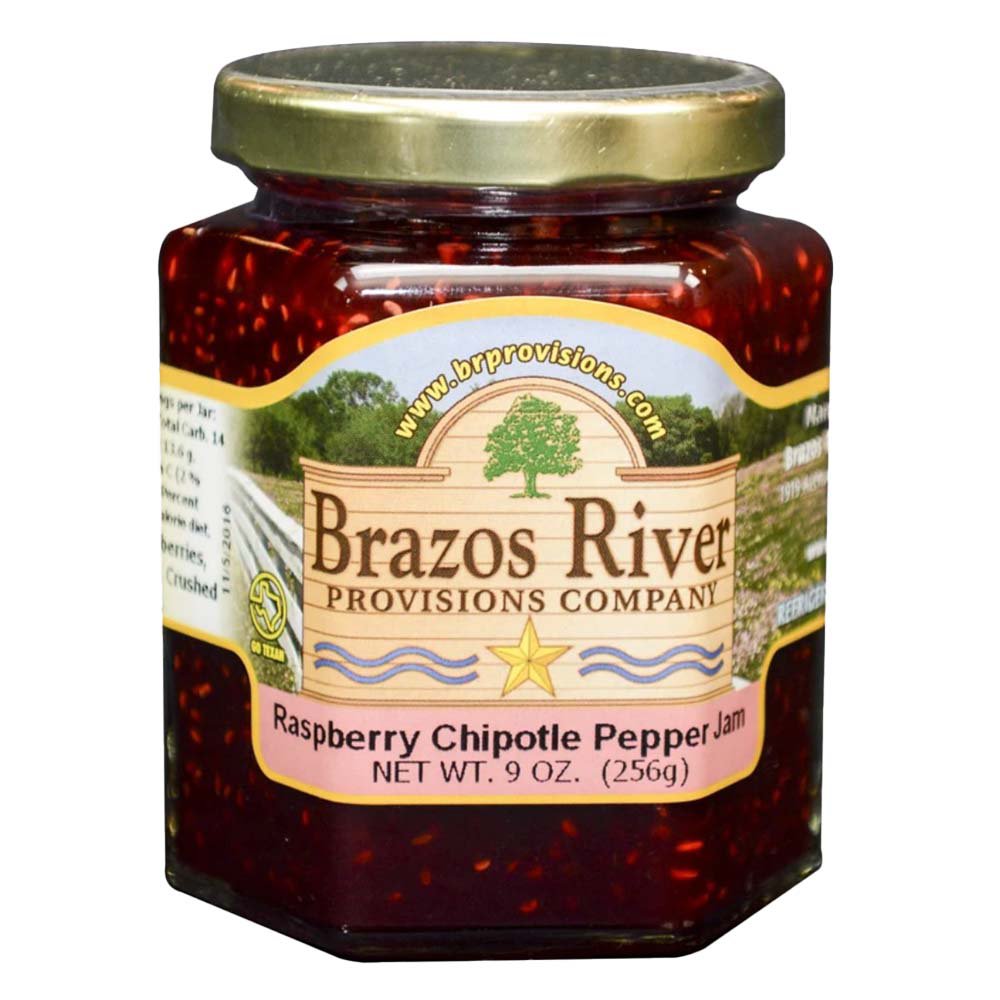 Brazos River Provisions Raspberry Chipotle Jam - Shop Jelly & jam at H-E-B