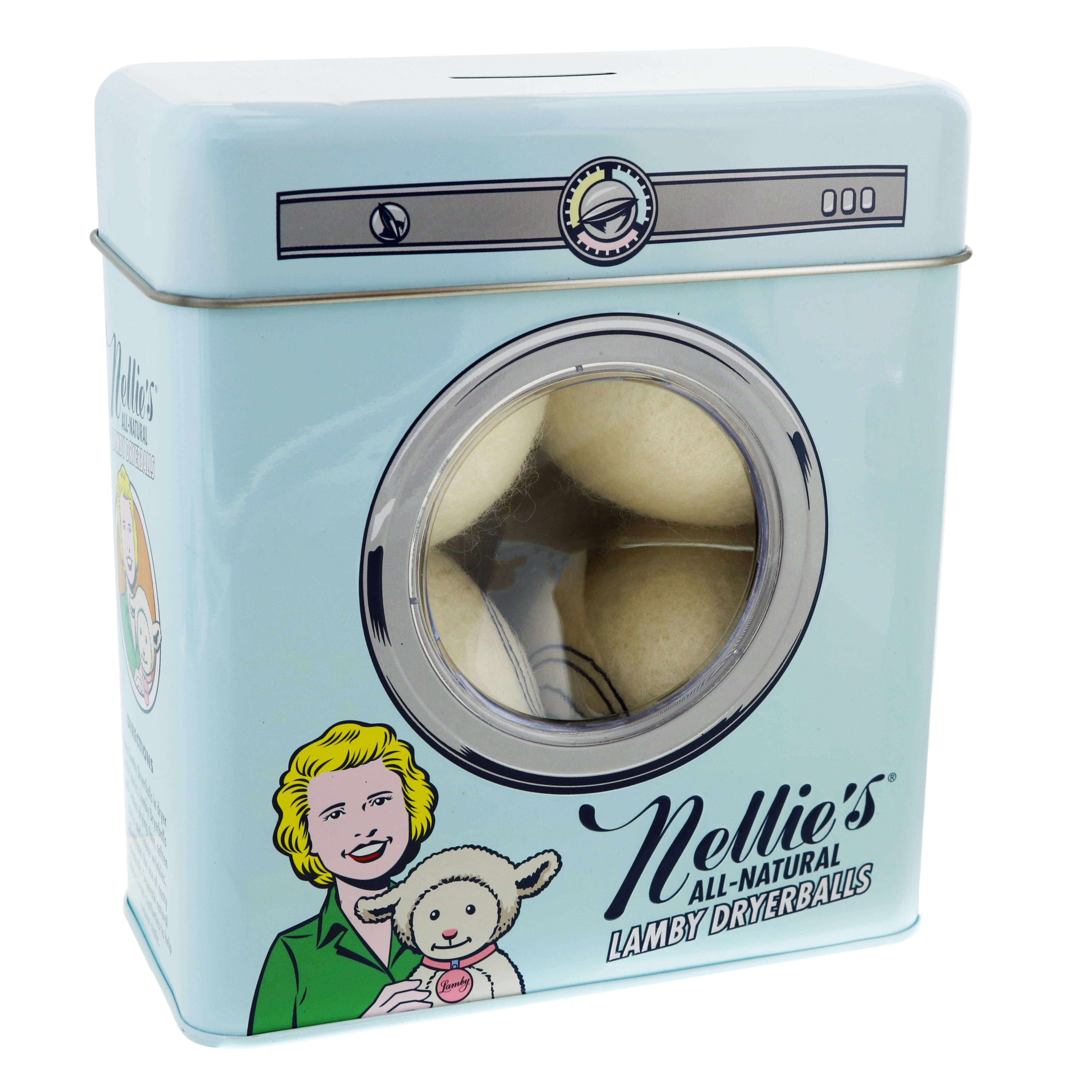 Nellie's All-Natural Lamby Dryerballs, 4 ct | Central Market - Really ...