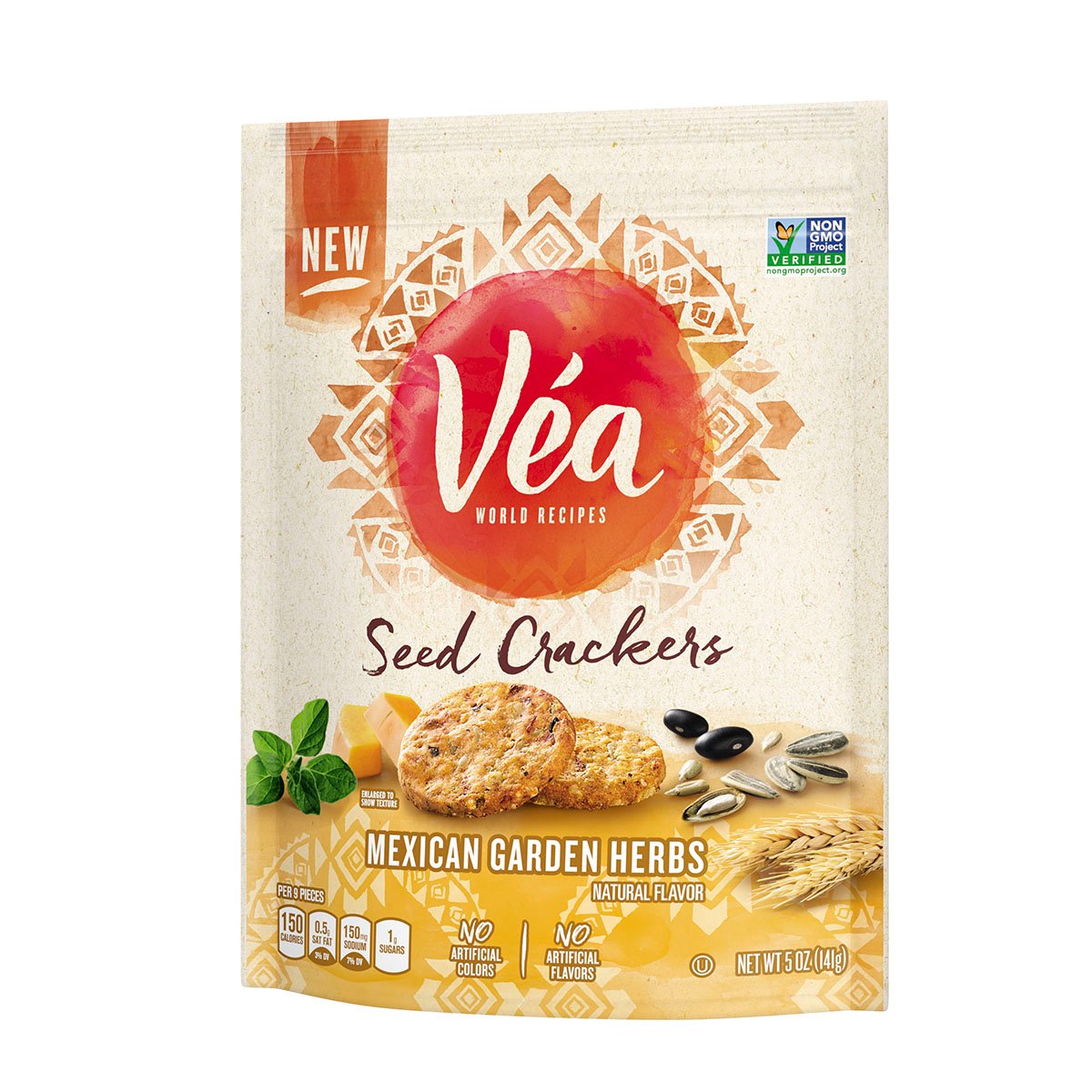 Vea Seed Crackers Mexican Garden Herbs - Shop Snacks & Candy at H-E-B