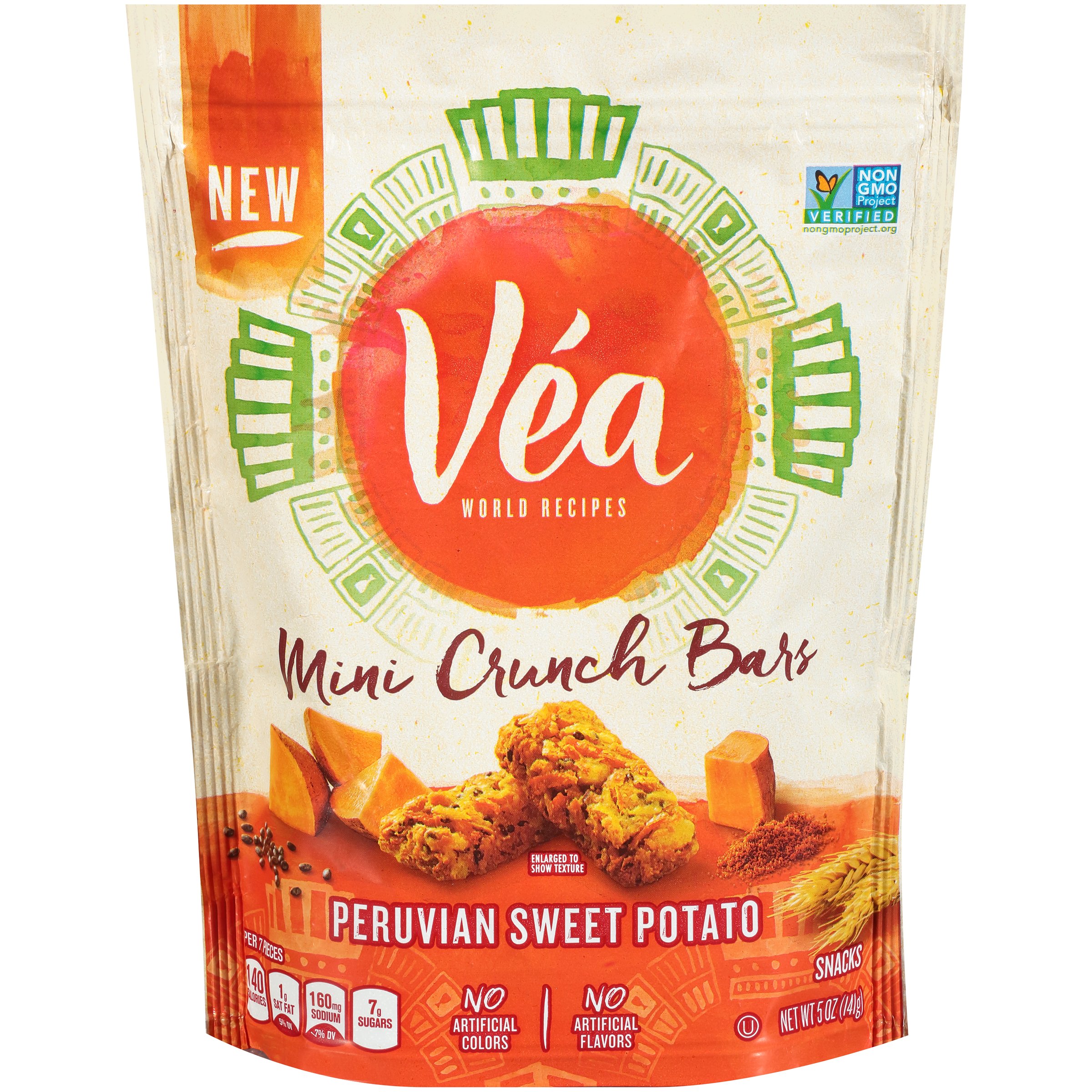 Vea Peruvian Sweet Potato Mini Crunch Bars - Shop Crackers ...