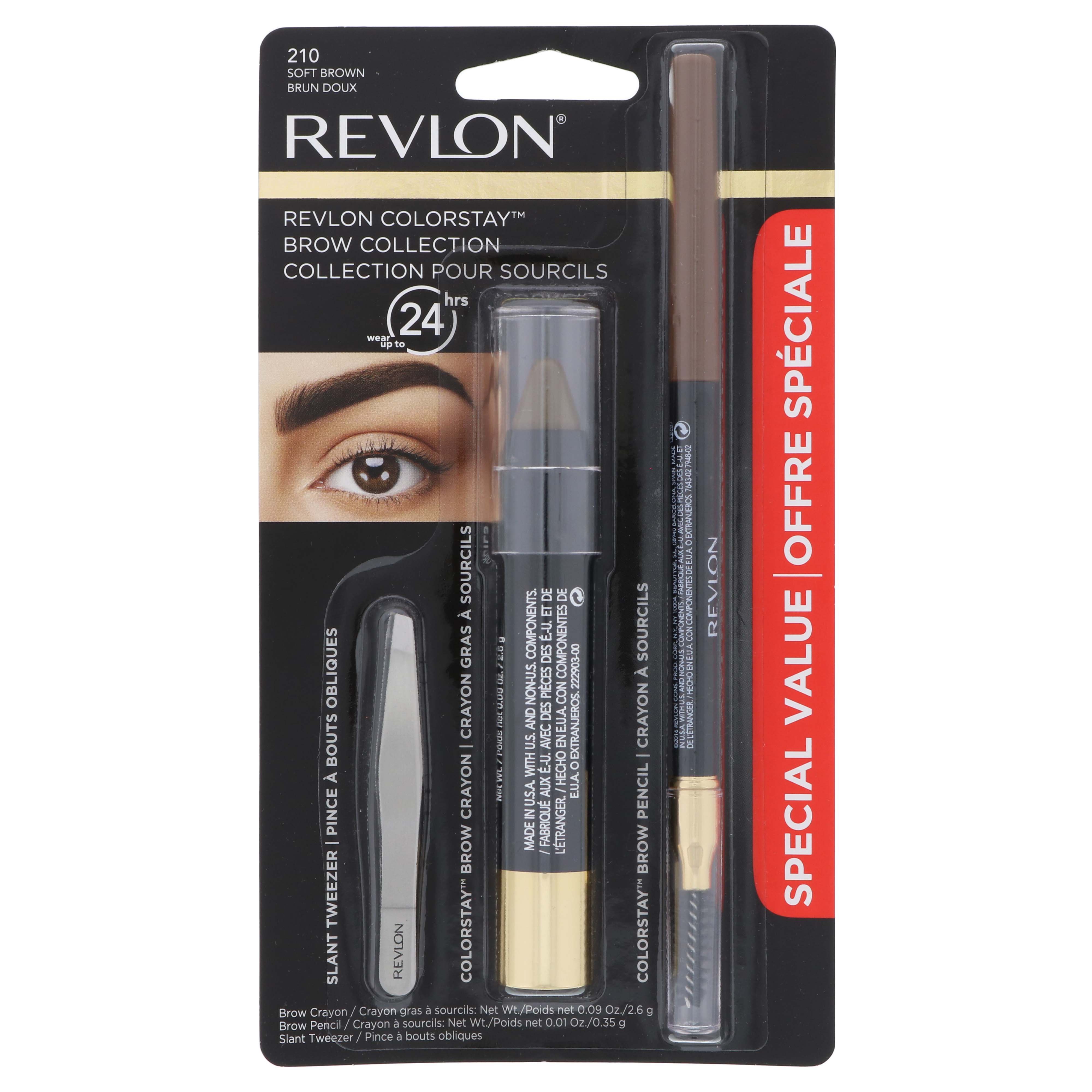 Revlon Colorstay Brow Collection Soft Brown - Shop Brow pencils ...