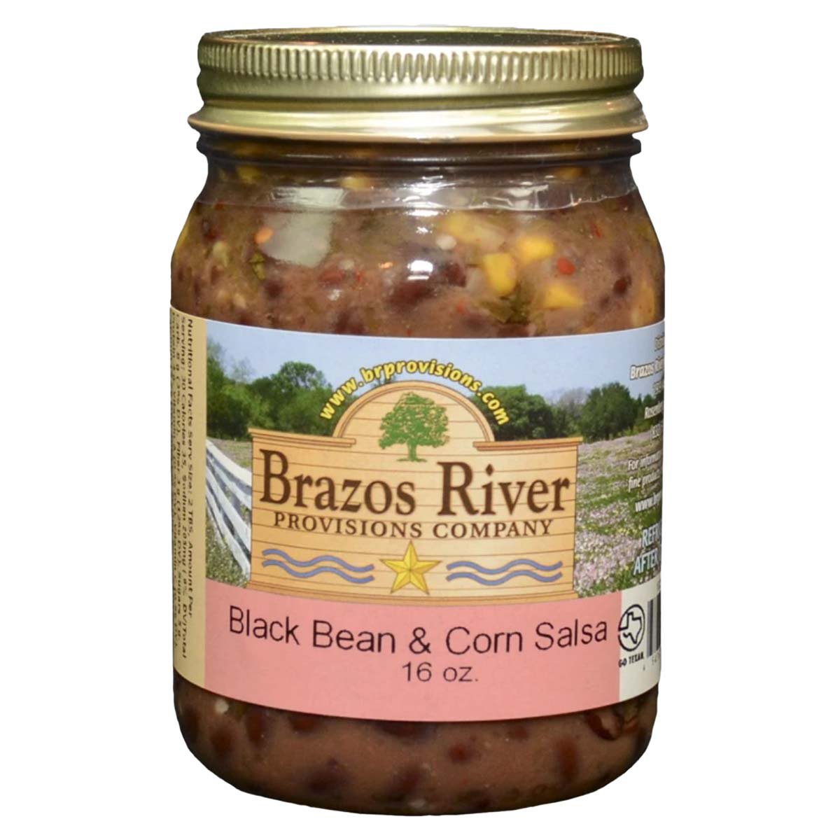 Brazos River Provisions Black Bean & Corn Salsa - Shop Salsa & dip at H-E-B
