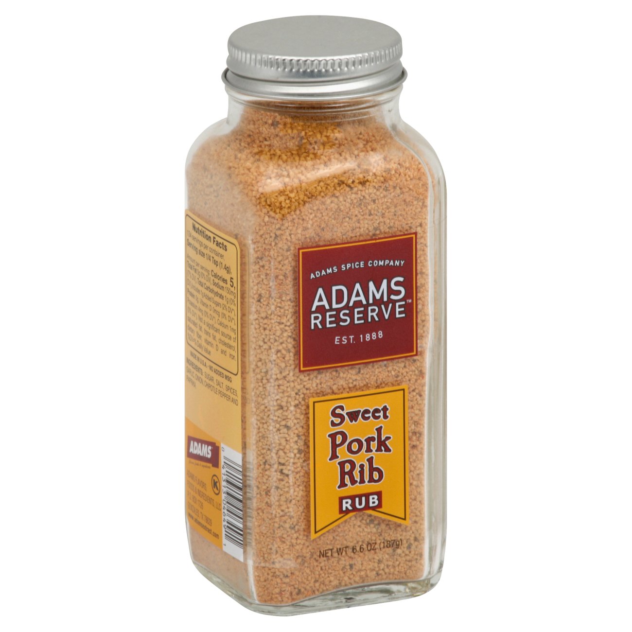 Adams Reserve Sweet Pork Rib Rub - Shop Spice mixes at H-E-B