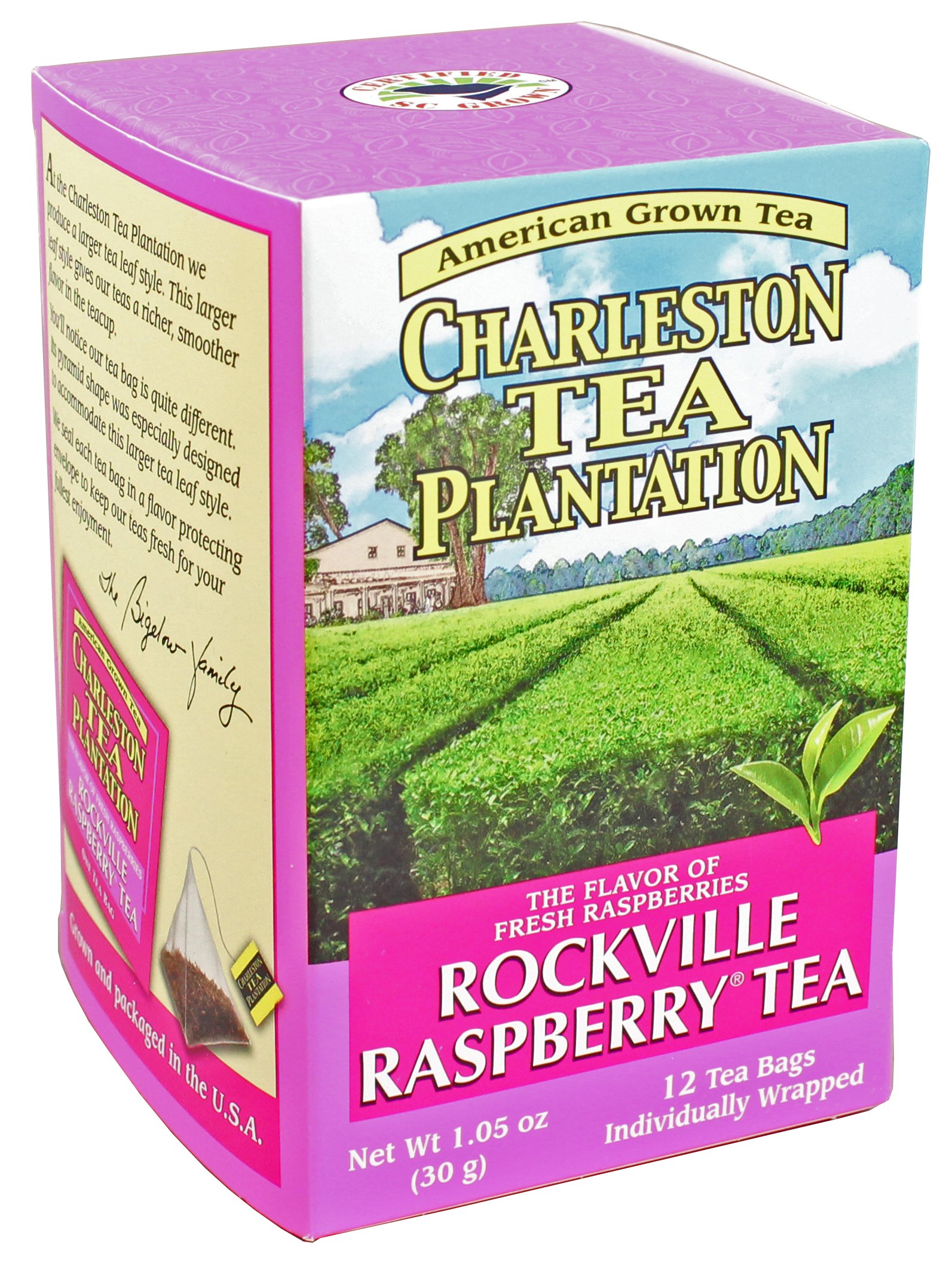 Charleston Tea Plantation Rockville Raspberry Tea - Shop Tea at H-E-B