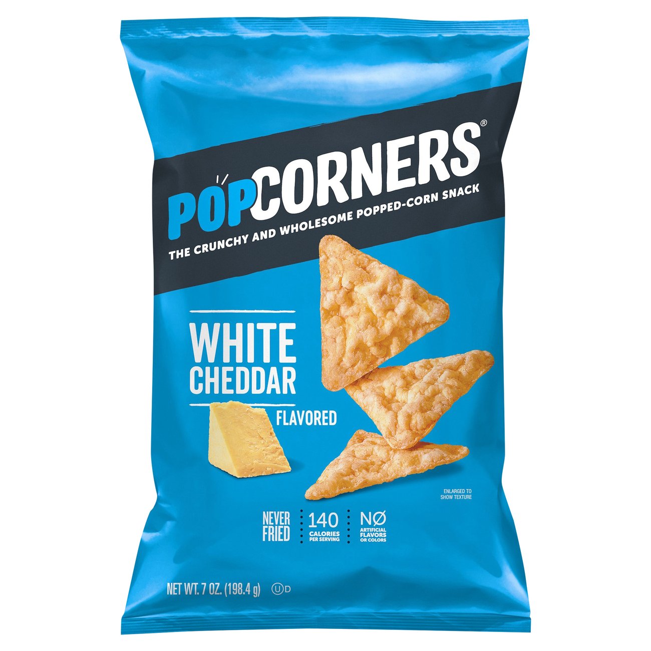 PopCorners White Cheddar Corn Snack, 7 oz | Central Market - Really ...