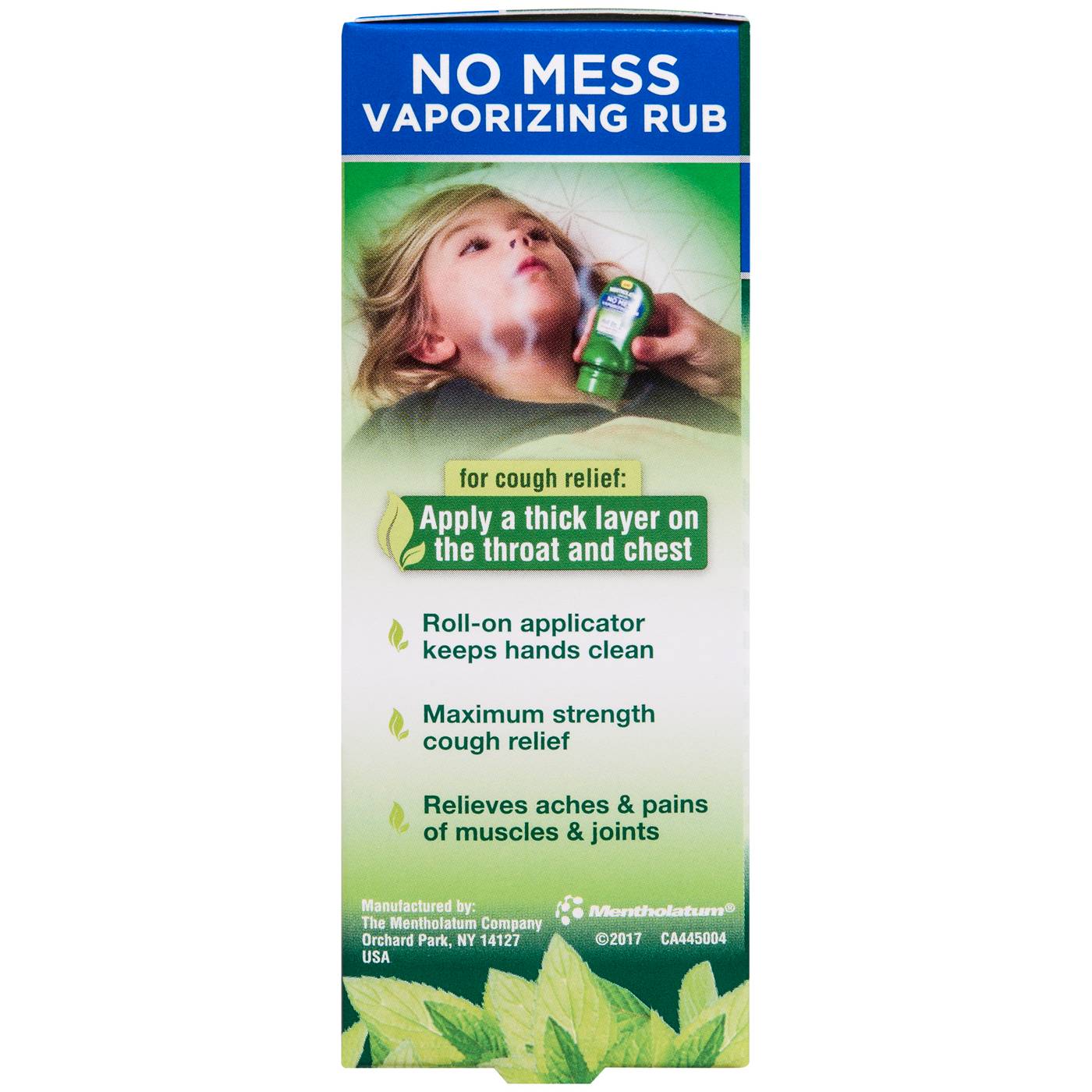Mentholatum No Mess Roll On Vaporizing Rub - Shop Cough, cold & flu at ...