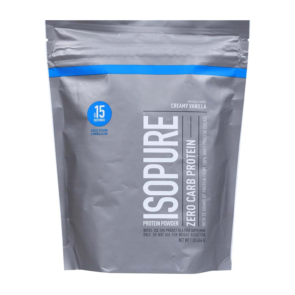 Isopure Zero Carb Whey Protein Isolate Powder - Creamy Vanilla - Shop ...