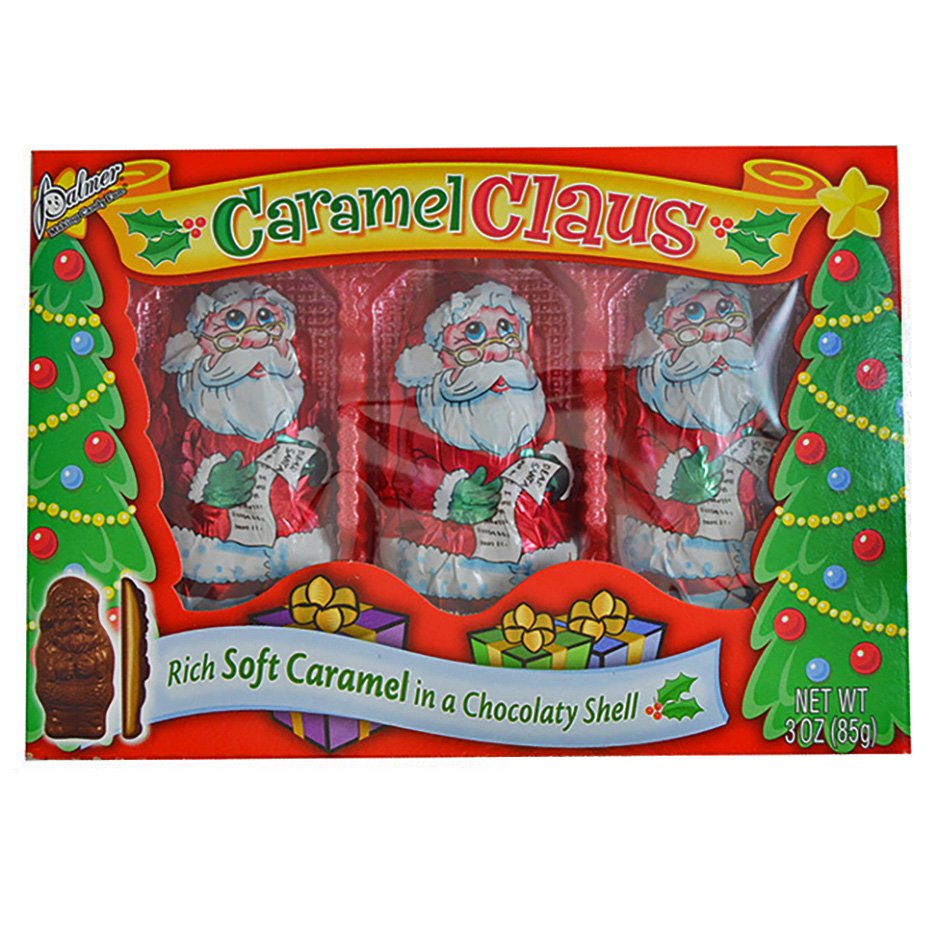 Palmer Caramel Claus Chocolate Shape Christmas Candy - Shop Candy at H-E-B