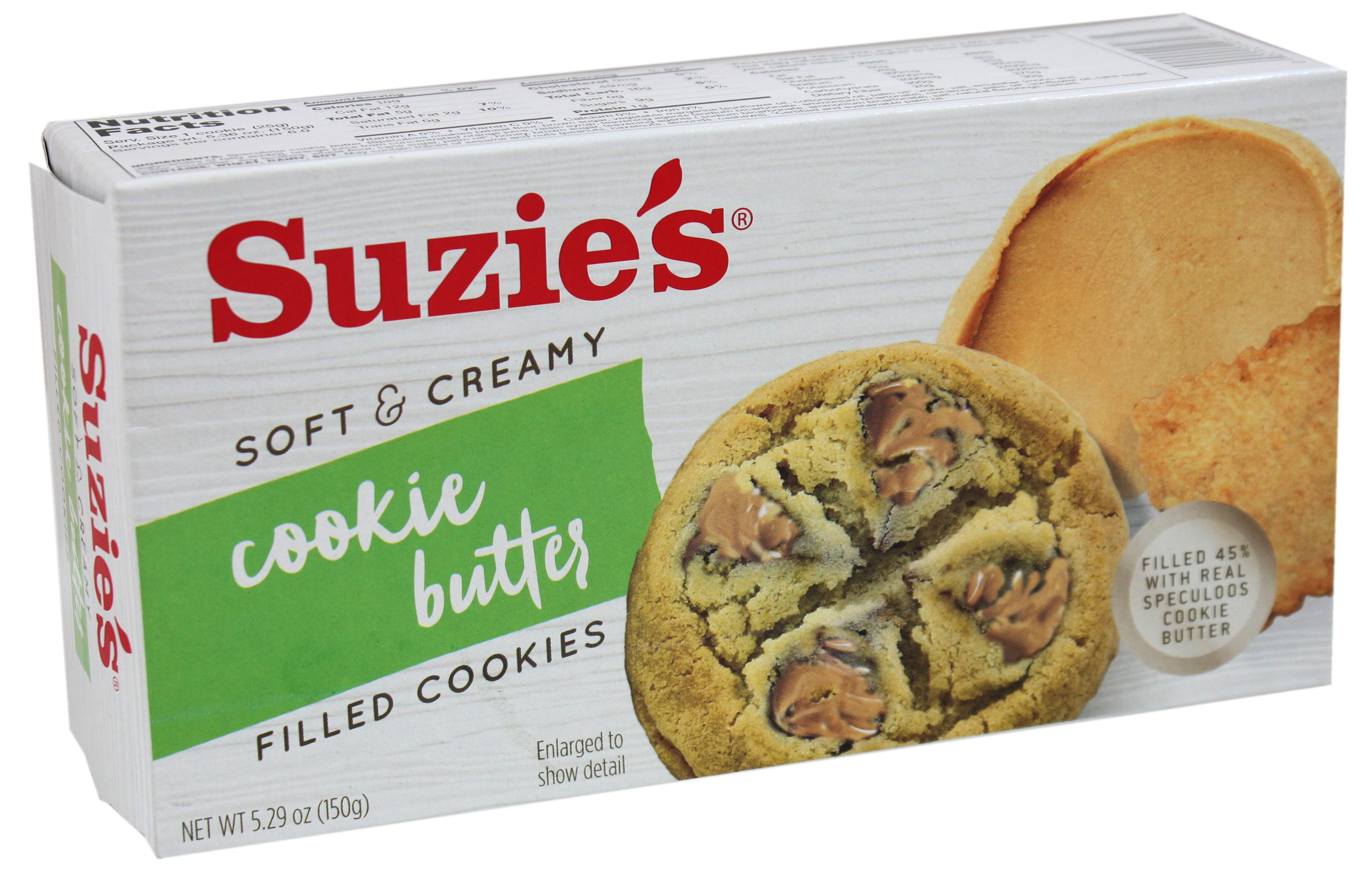 Suzies Cookie Butter Filled Cookie - Shop Cookies at H-E-B