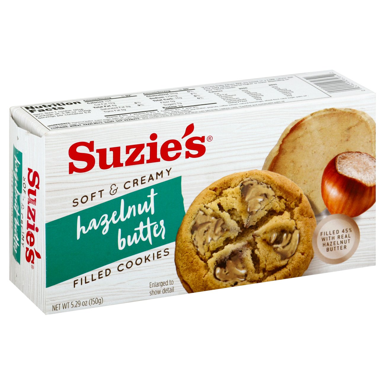 Suzie's Hazelnut Butter Filled Cookies - Shop Cookies at H-E-B