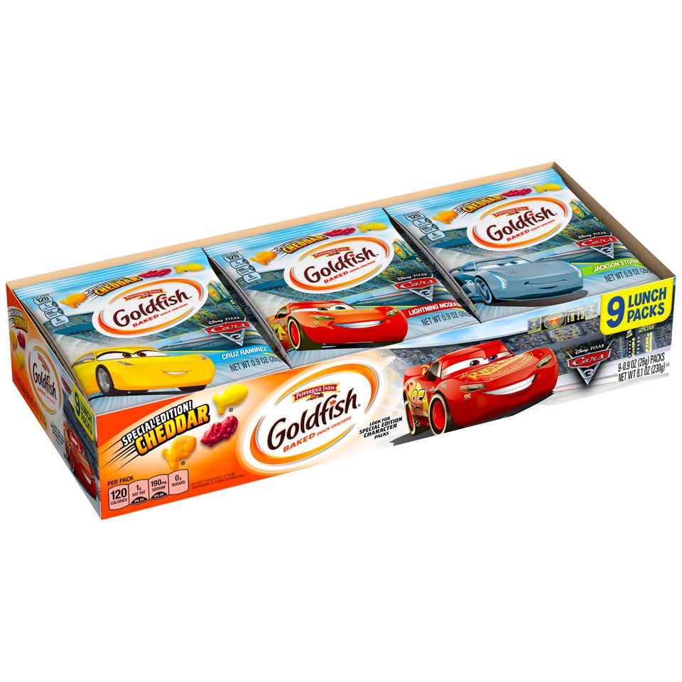 Pepperidge Farm Goldfish Cars 3 Multipack - Shop Crackers & breadsticks ...