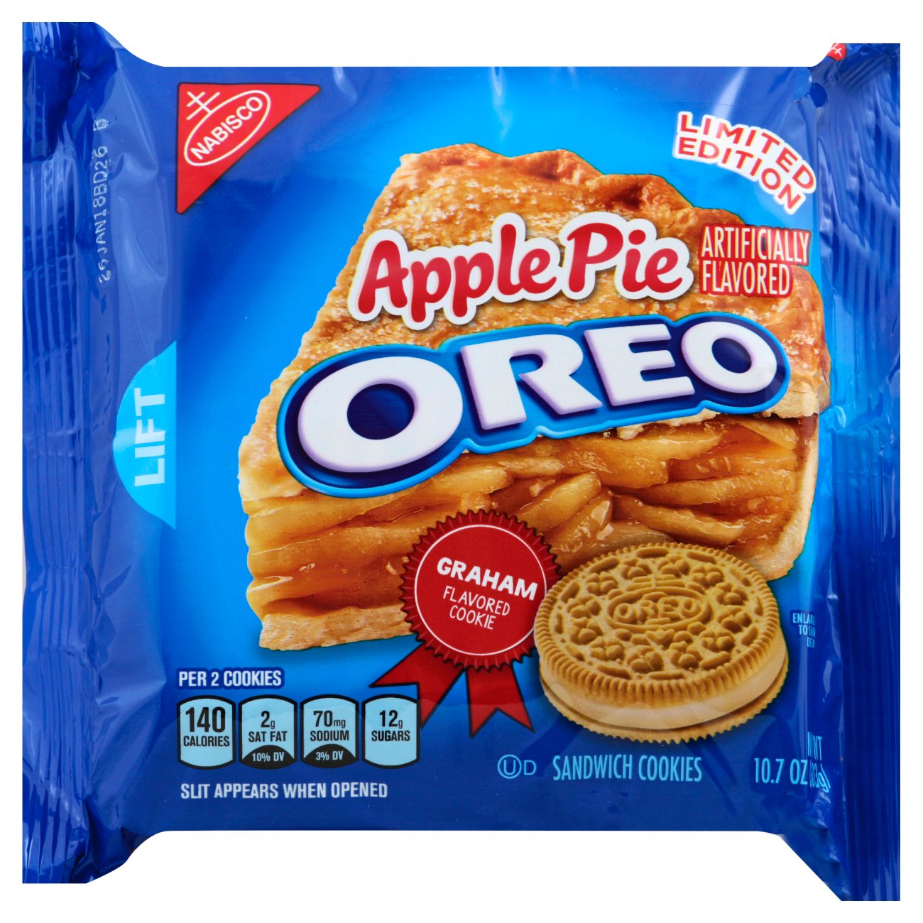 Nabisco Oreo Apple Pie Sandwich Cookies - Shop Cookies at H-E-B