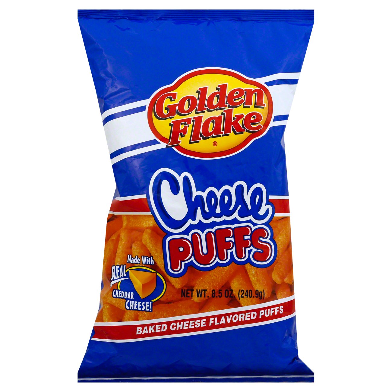 Golden Flake Golden Flake Cheese Puffs - Shop Snacks & Candy at H-E-B