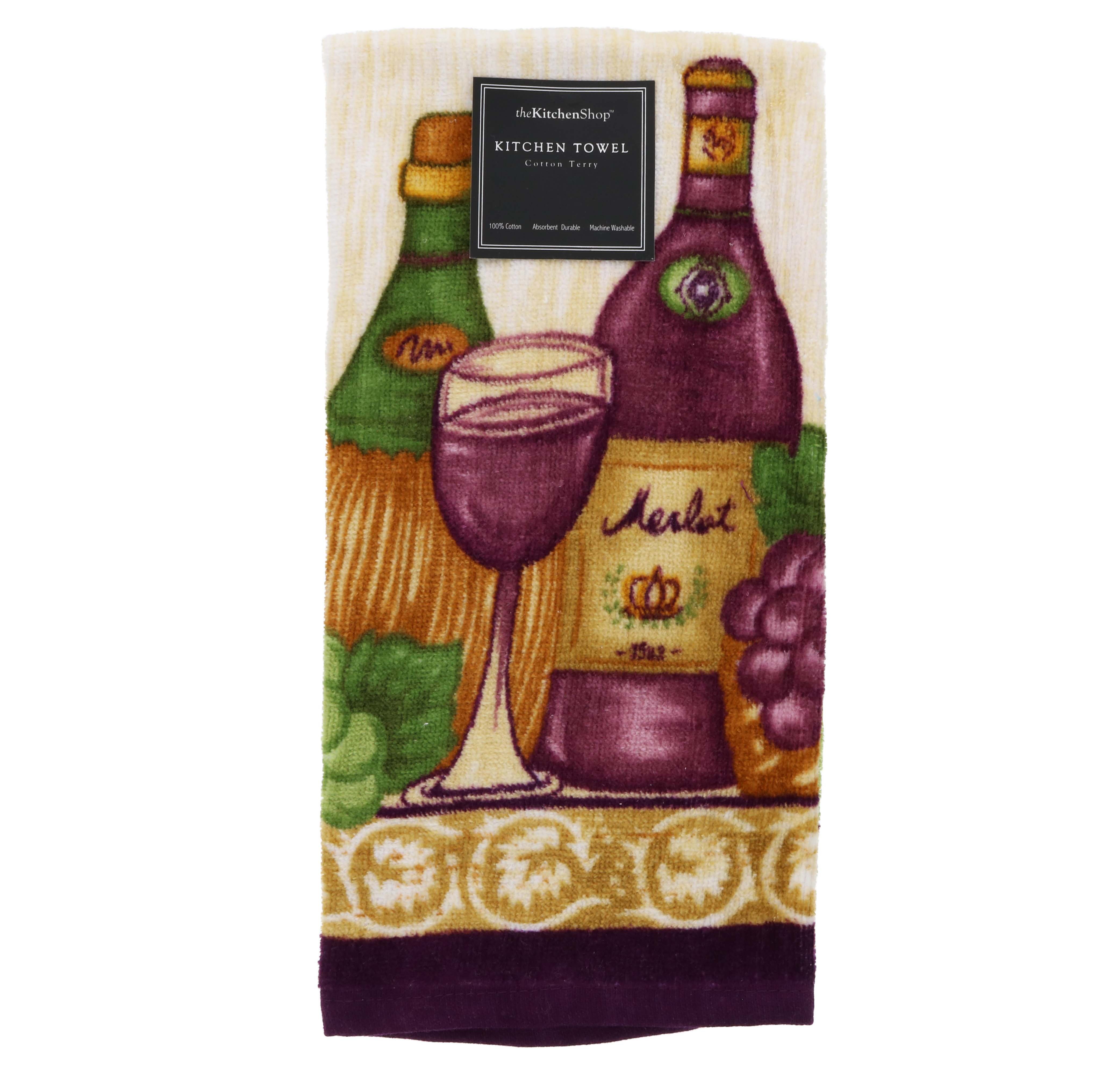 Kitchen Shop Kitchen Towel Wine - Shop Kitchen linens at H-E-B