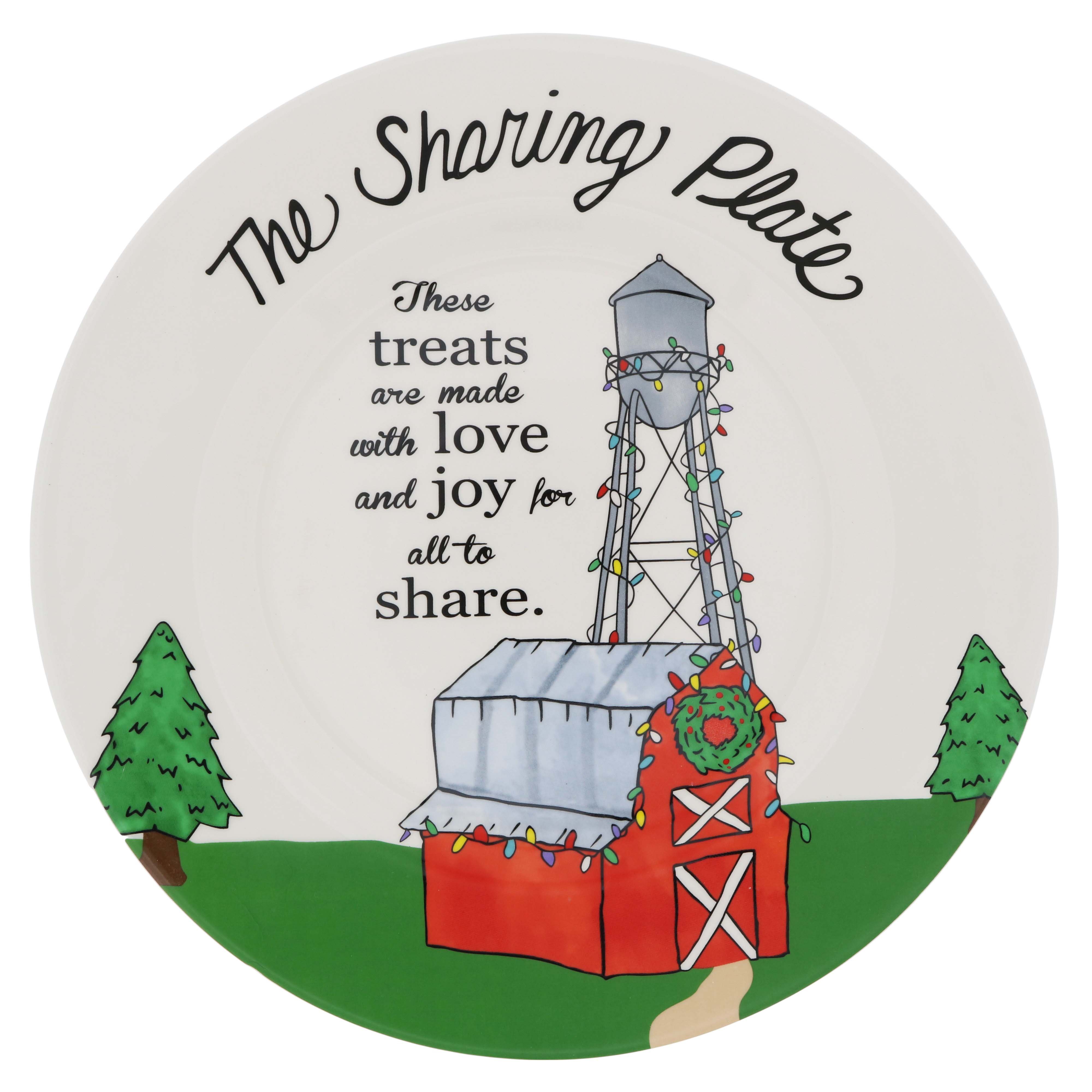 Haven & Key Christmas Sharing Plate 11in. - Shop Plates at H-E-B