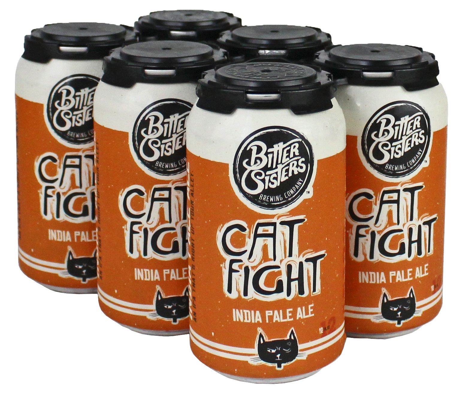 Bitter Sisters Cat Fight IPA Beer 6 pk Cans - Shop Beer at H-E-B