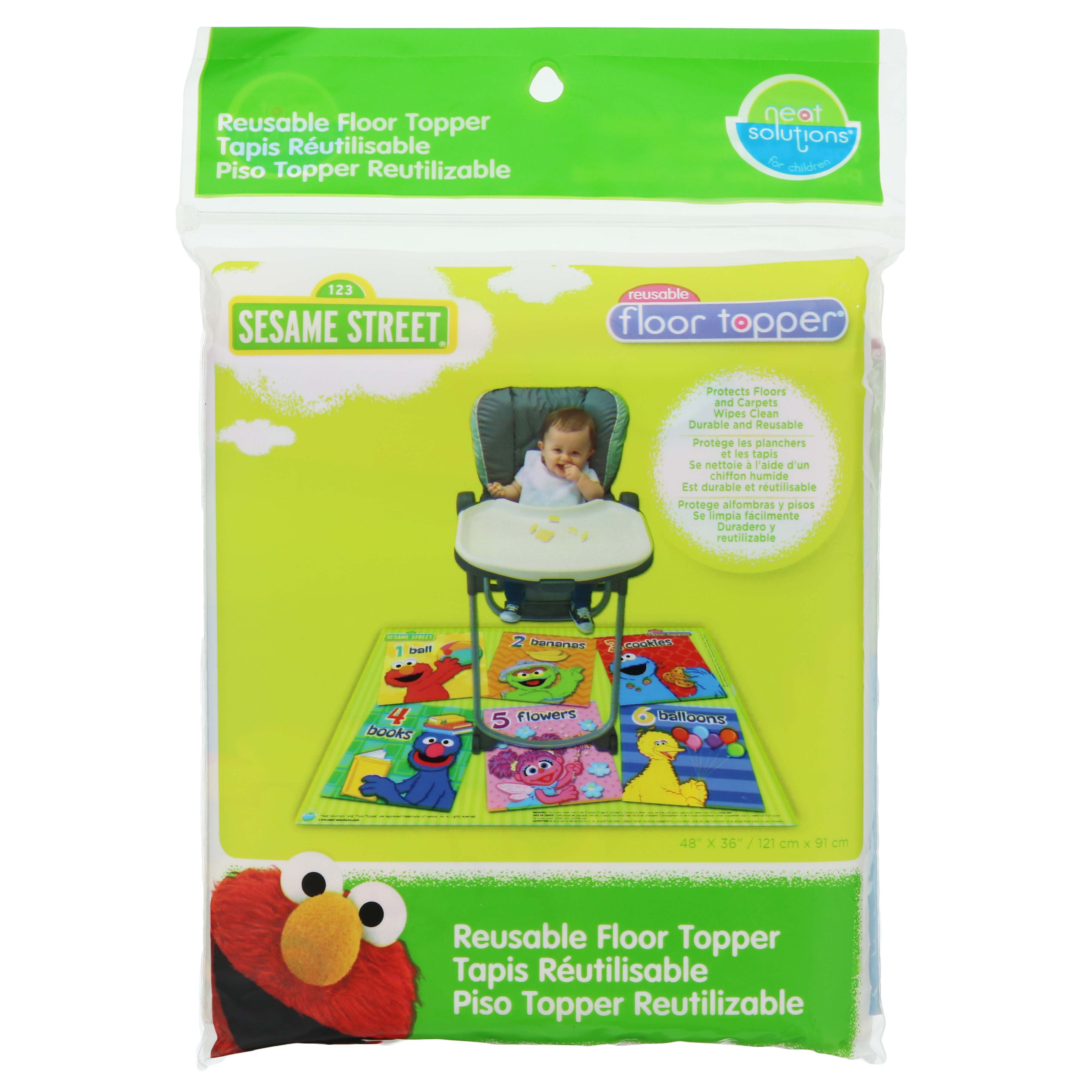 Neat Solutions Sesame Street Reusable Floor Topper - Shop Dishes ...
