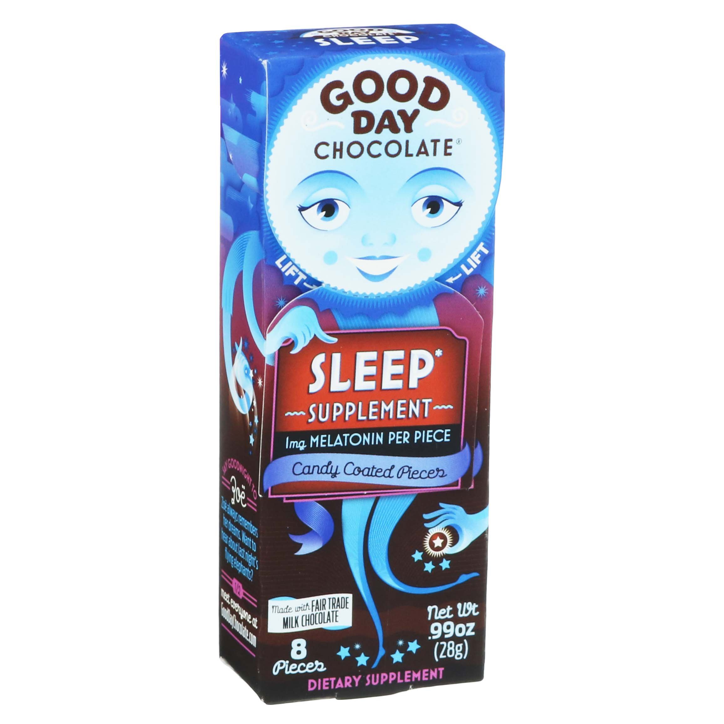 Good Day Sleep Chocolate with Melatonin - Shop Diet & fitness at H-E-B