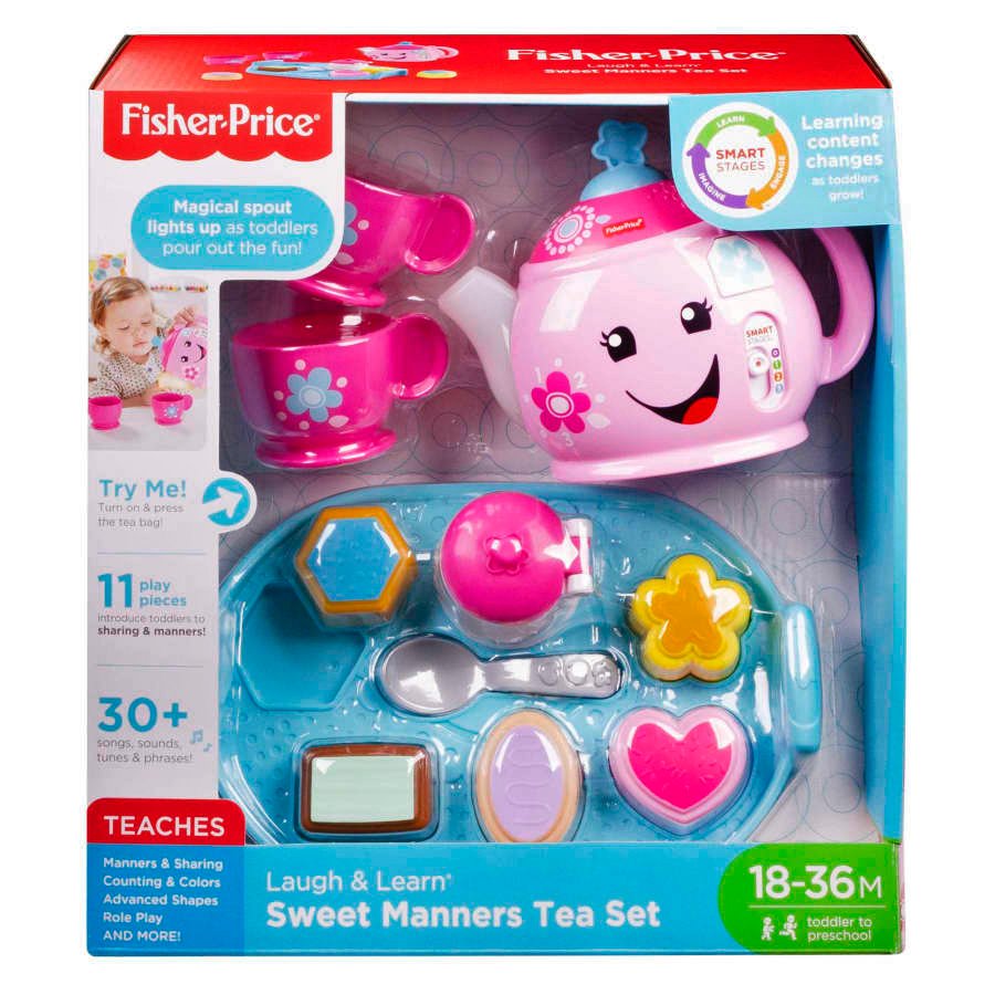 Fisher-Price Laugh & Learn Sweet Manners Play Tea Sets & Dishes - Shop ...