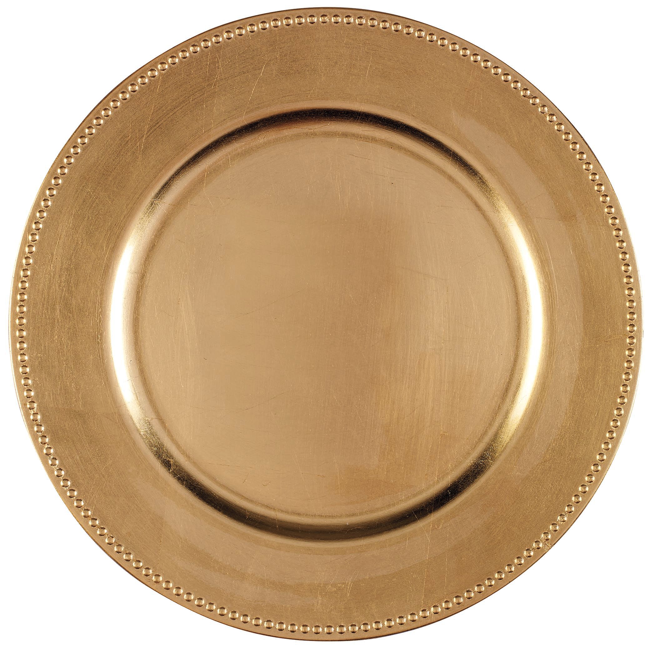 Haven & Key Gold Hobnail Charger Plate - Shop Plates at H-E-B