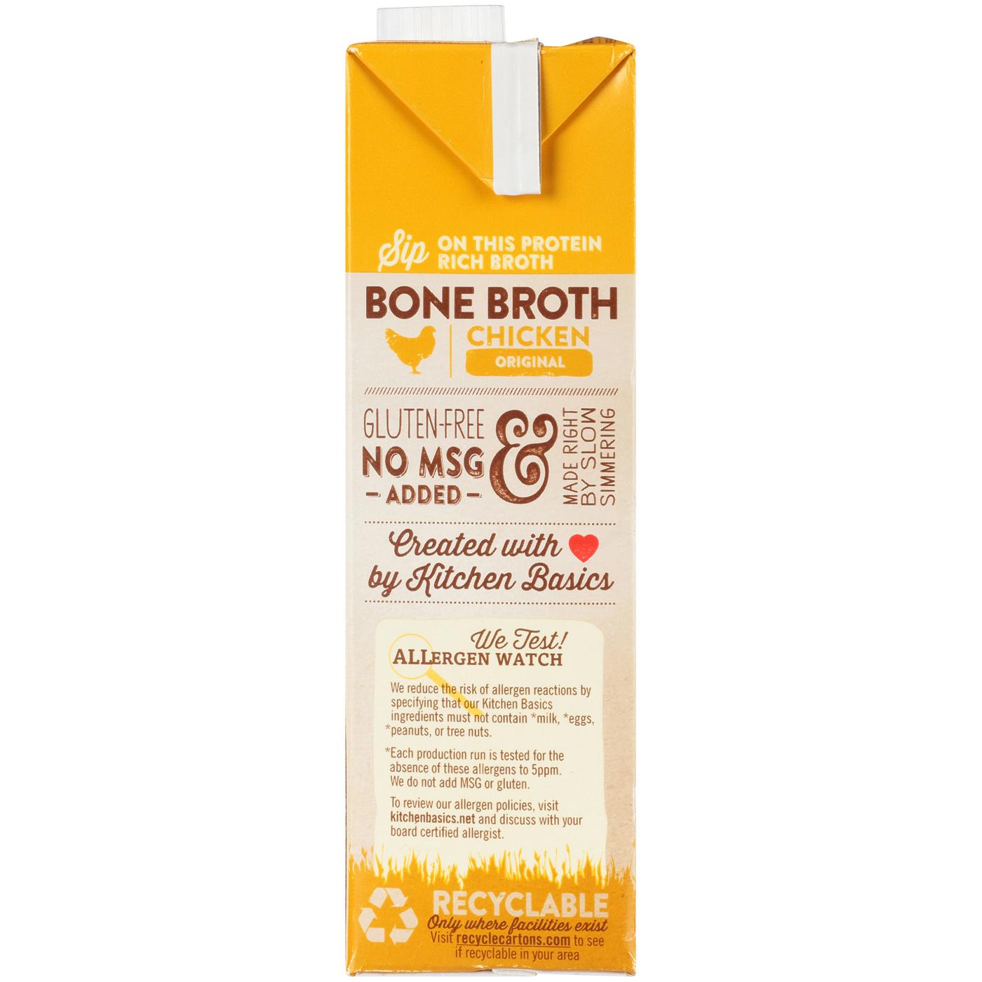 Kitchen Basics Original Chicken Bone Broth - Shop Broth & bouillon at H-E-B