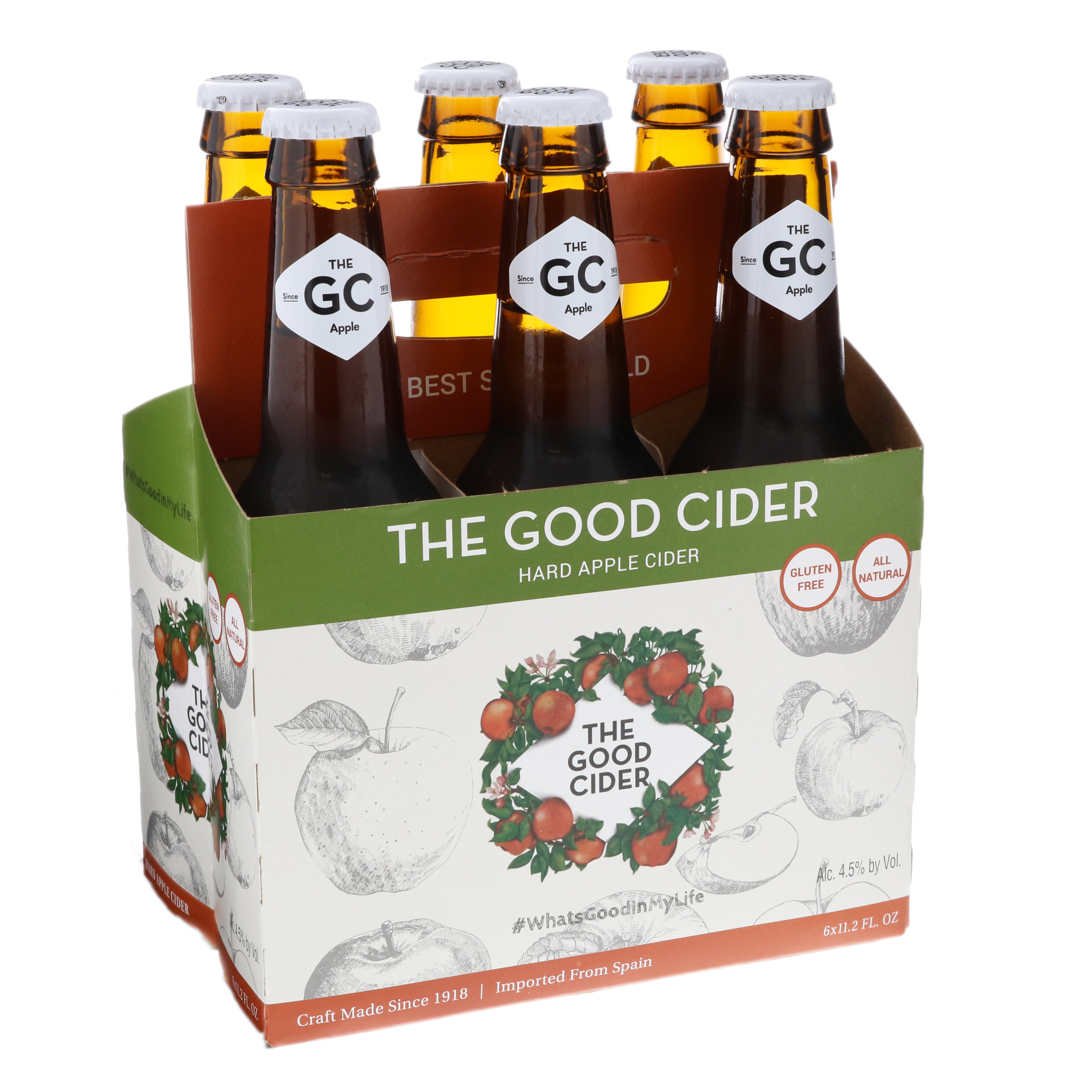 The Good Cider Hard Apple Cider 11.2 oz Bottles - Shop Beer & Wine at H-E-B