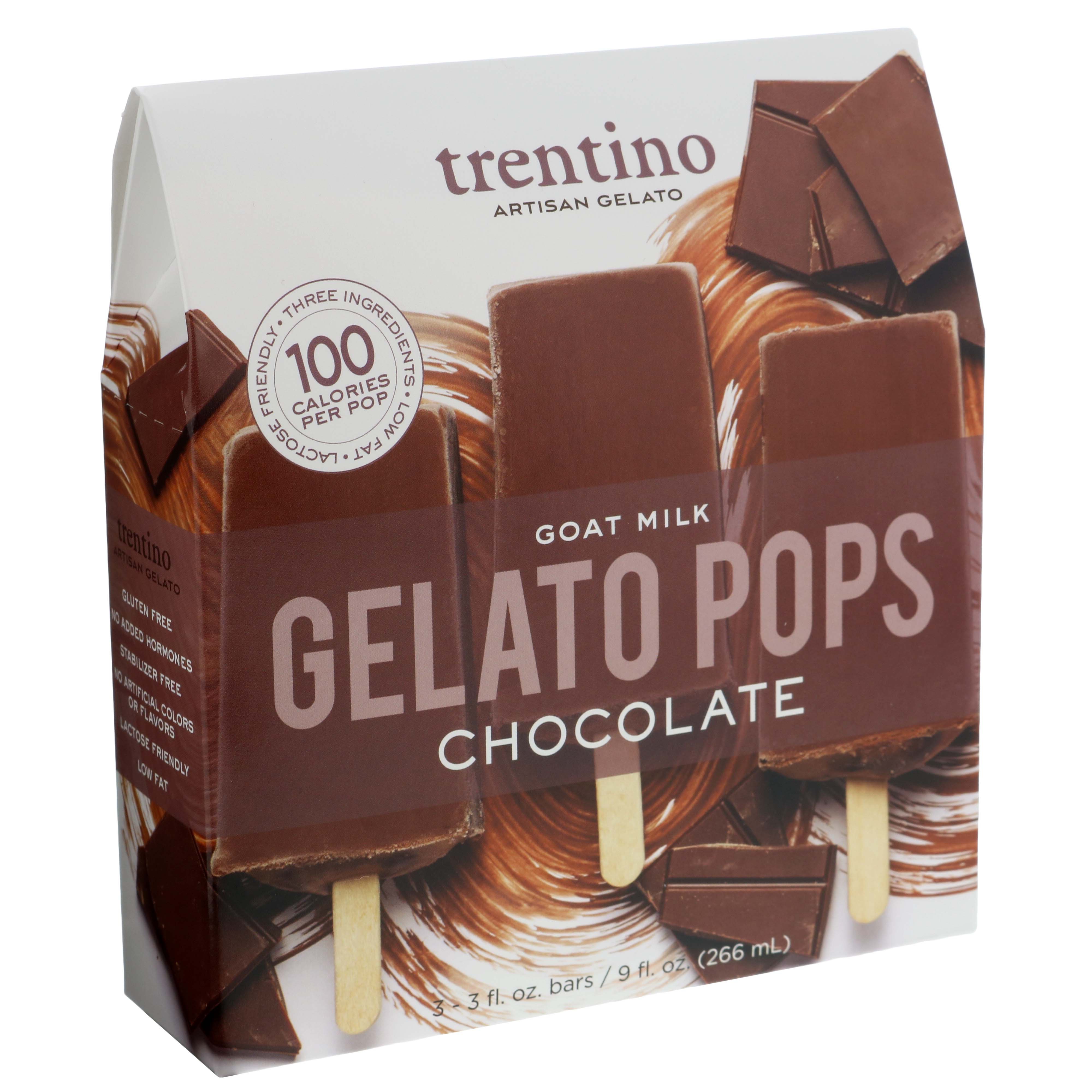 Trentino Latte Di Capra Chocolate Gelato Pops - Shop Bars & Pops at H-E-B