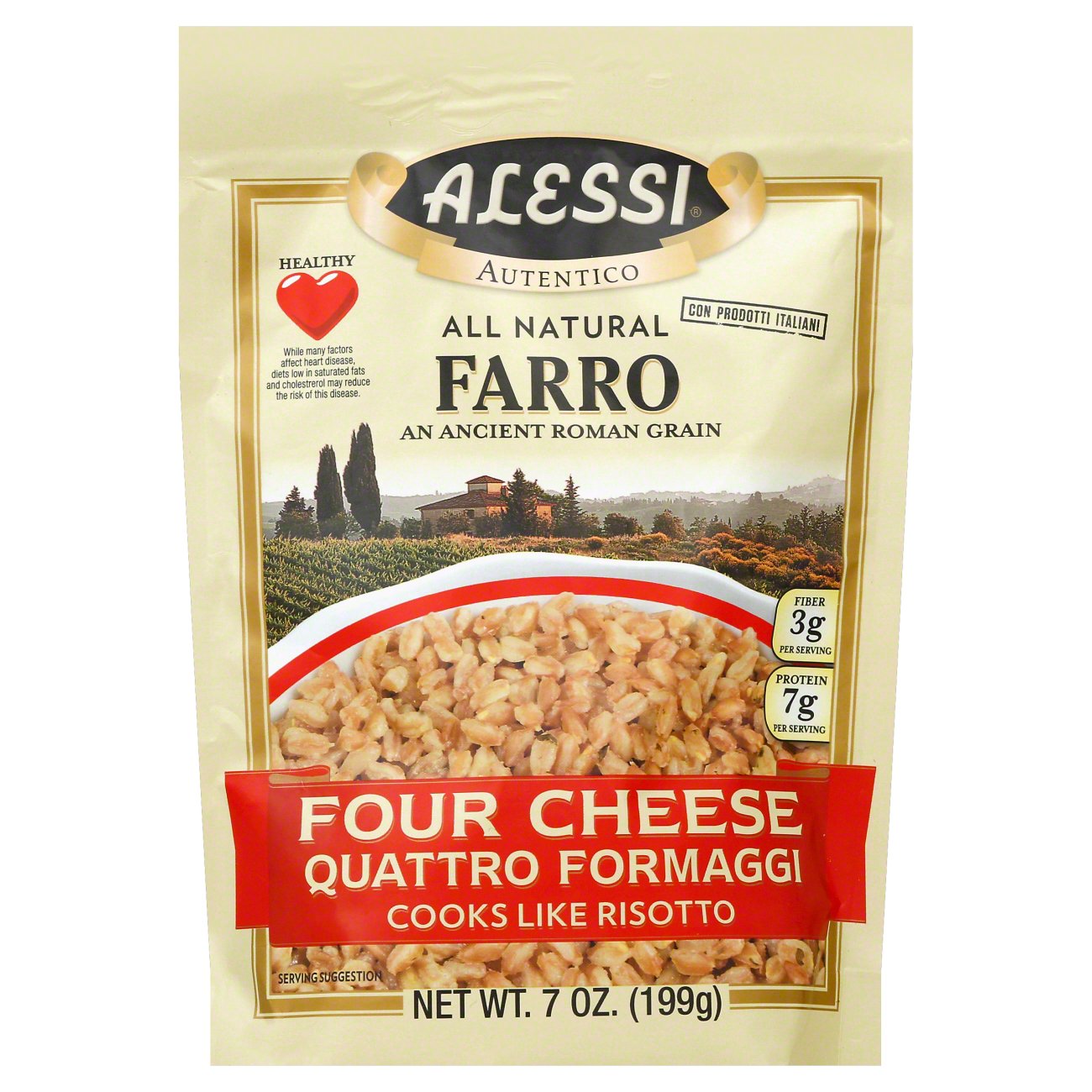 Alessi Four Cheese Farro - Shop Rice & grains at H-E-B