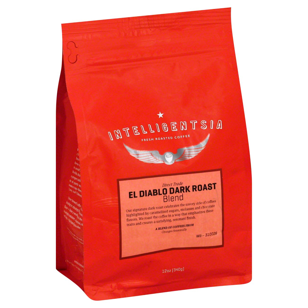 Intelligentsia El Diablo Blend Dark Roast Whole Bean Coffee - Shop ...