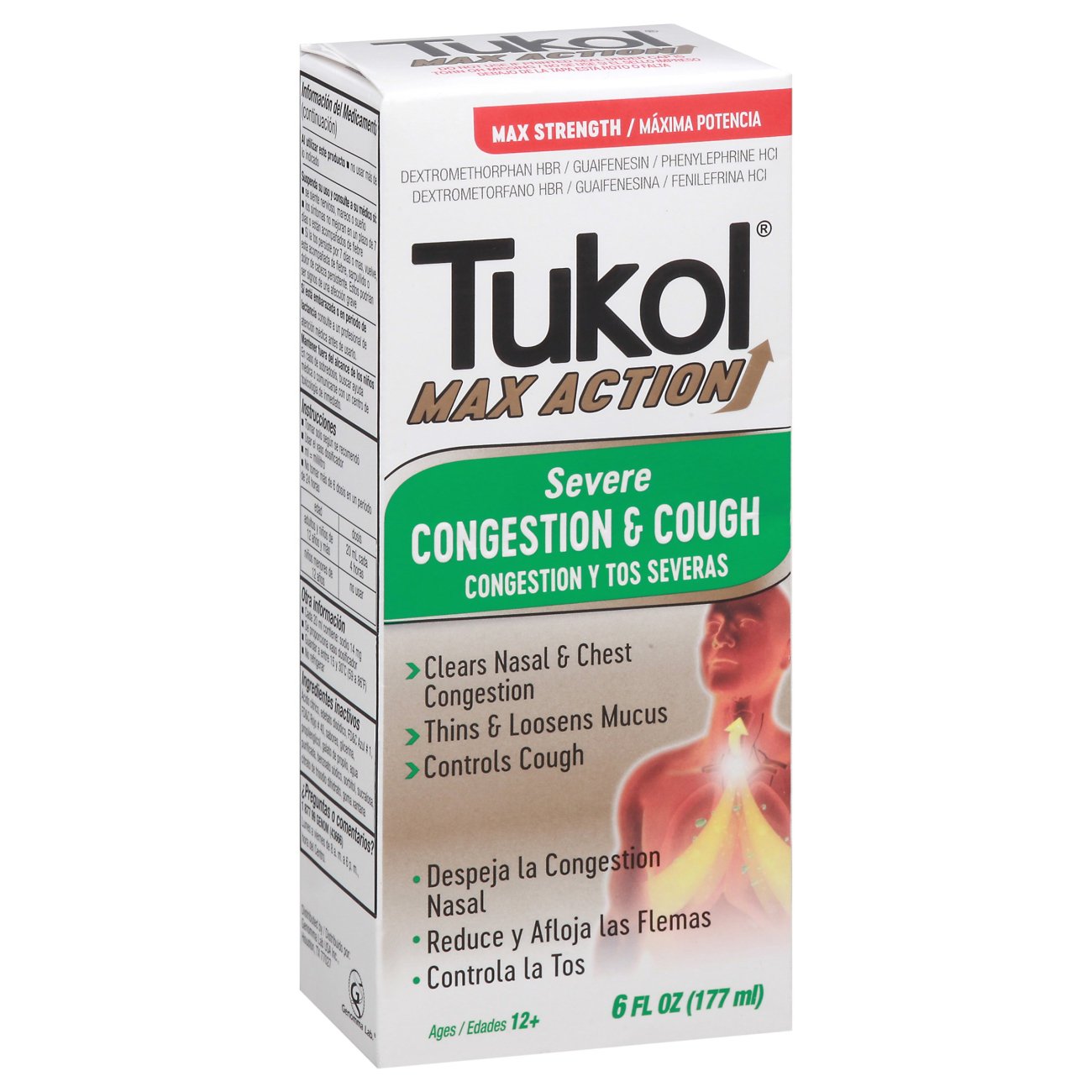 Tukol Max Action Severe Congestion & Cough - Shop Medicines ...