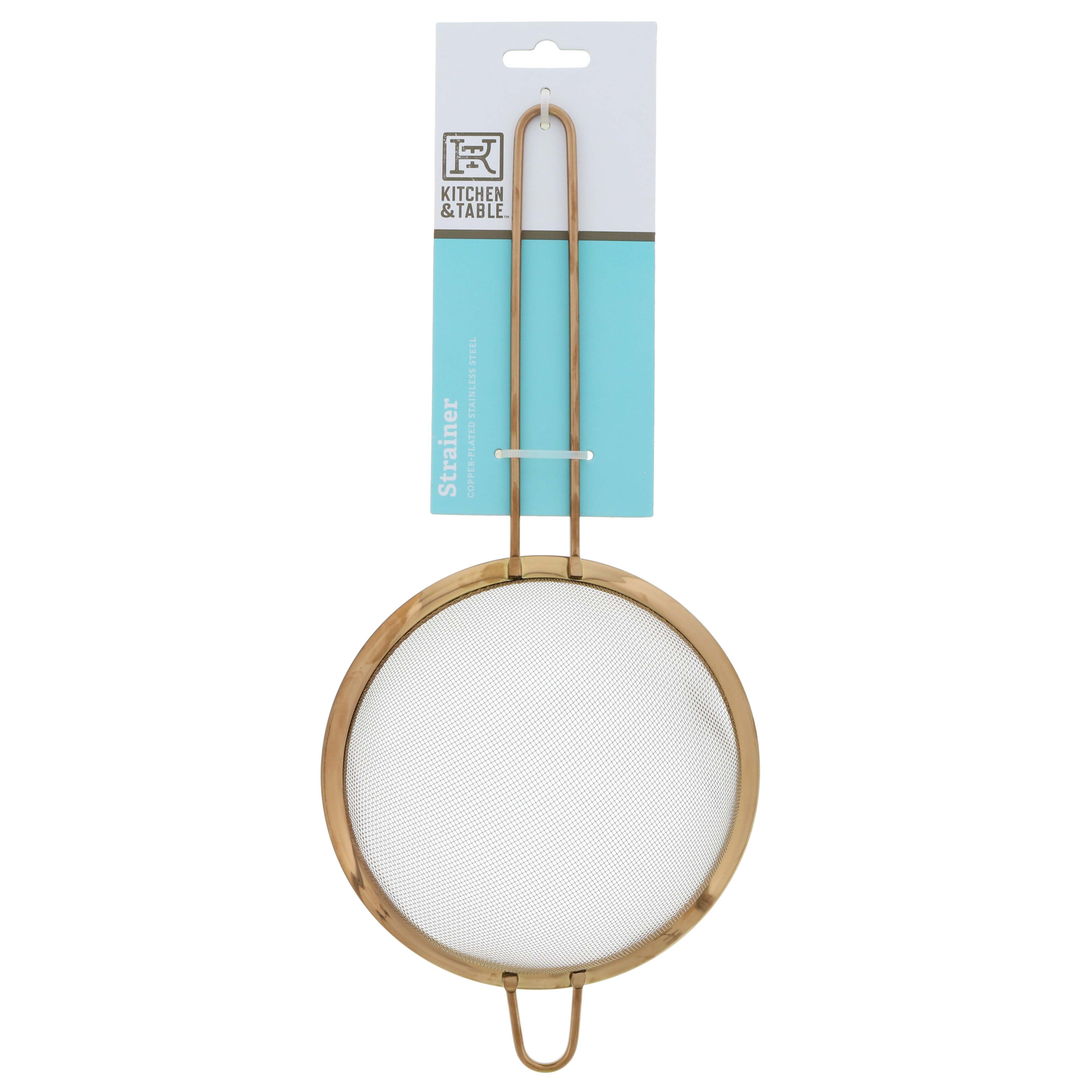 Kitchen & Table Copper/Titanium Strainer - Shop Utensils & gadgets at H-E-B