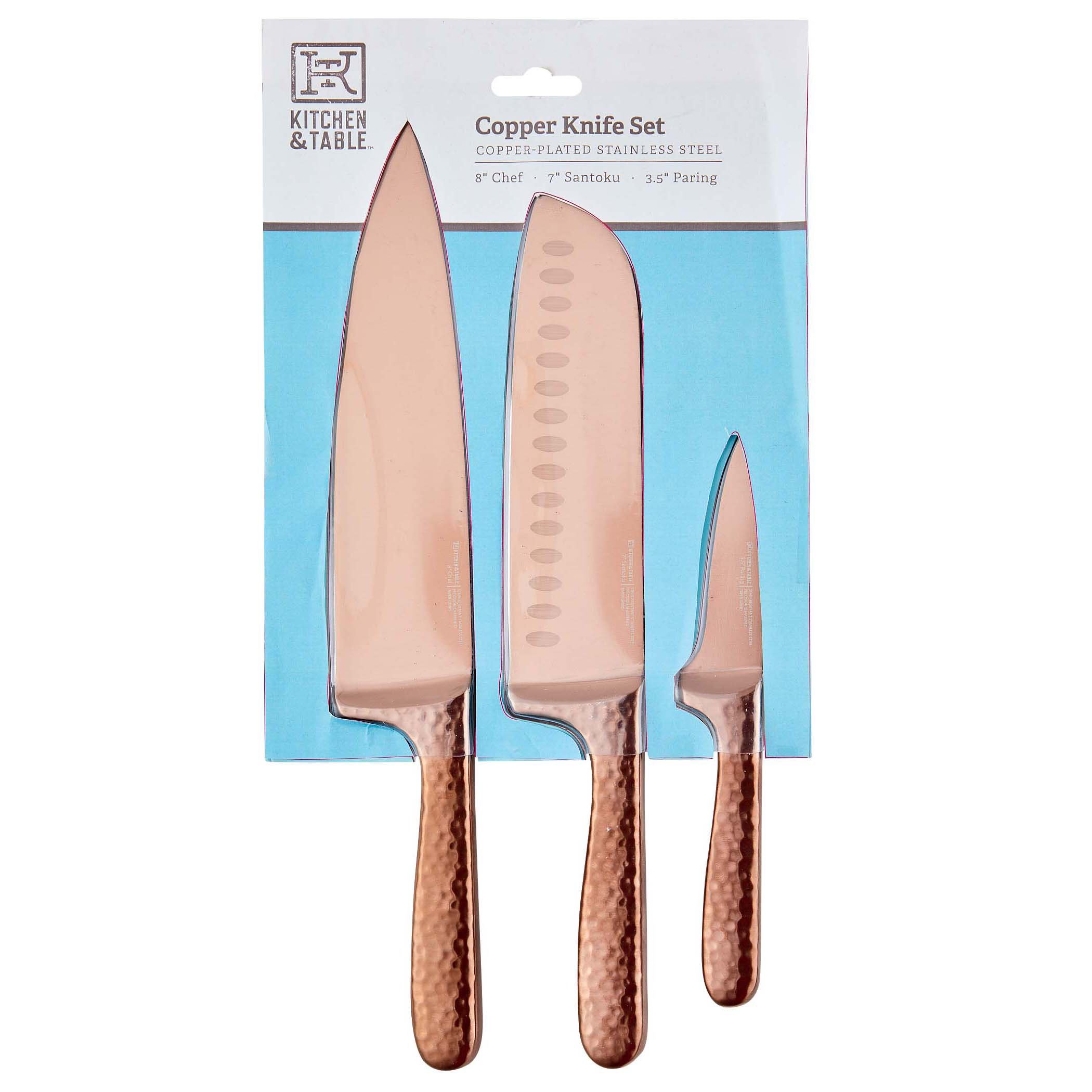 Kitchen & Table Copper Knife Set - Shop Knife sets at H-E-B