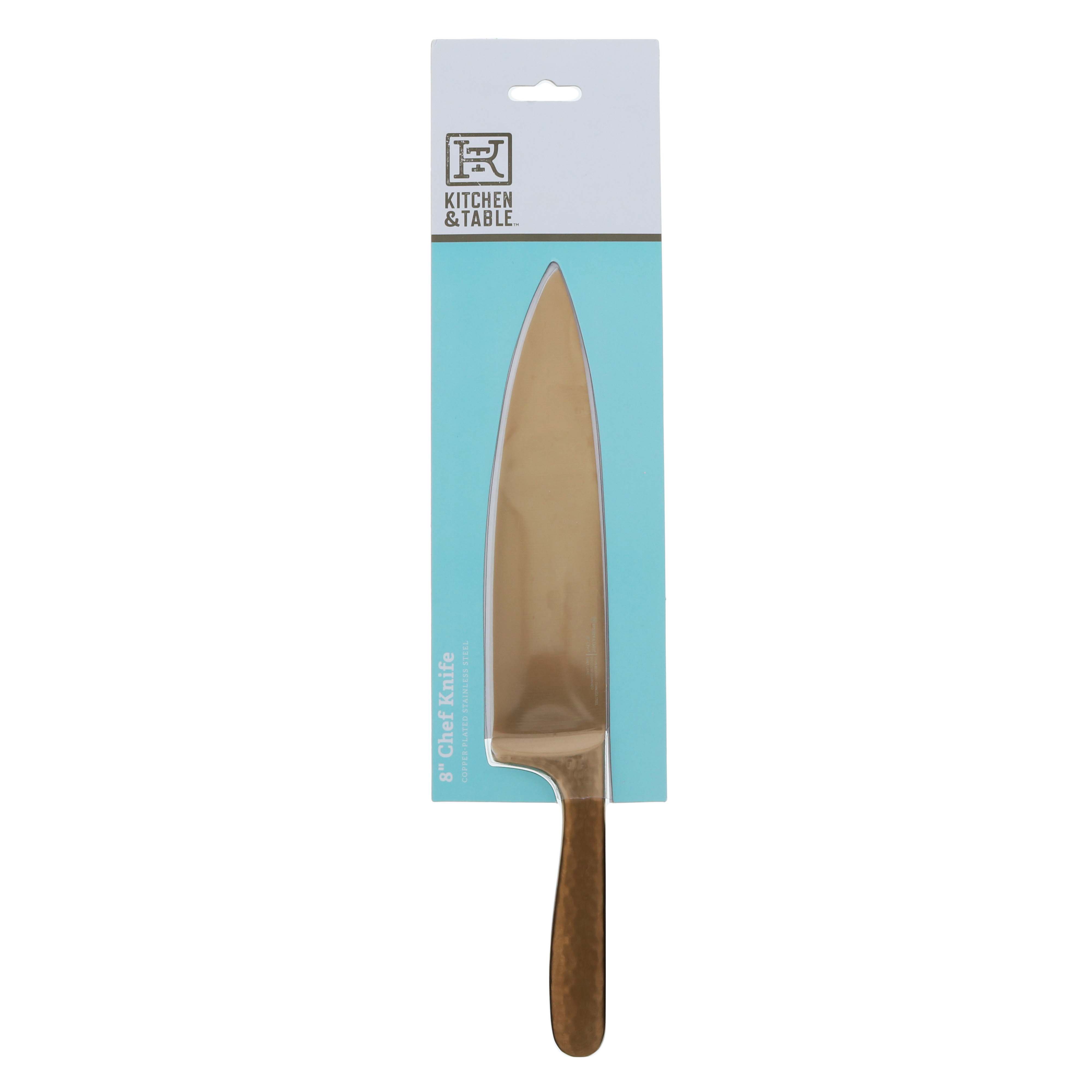 Kitchen & Table Rose Gold Chef Knife - Shop Knives at H-E-B
