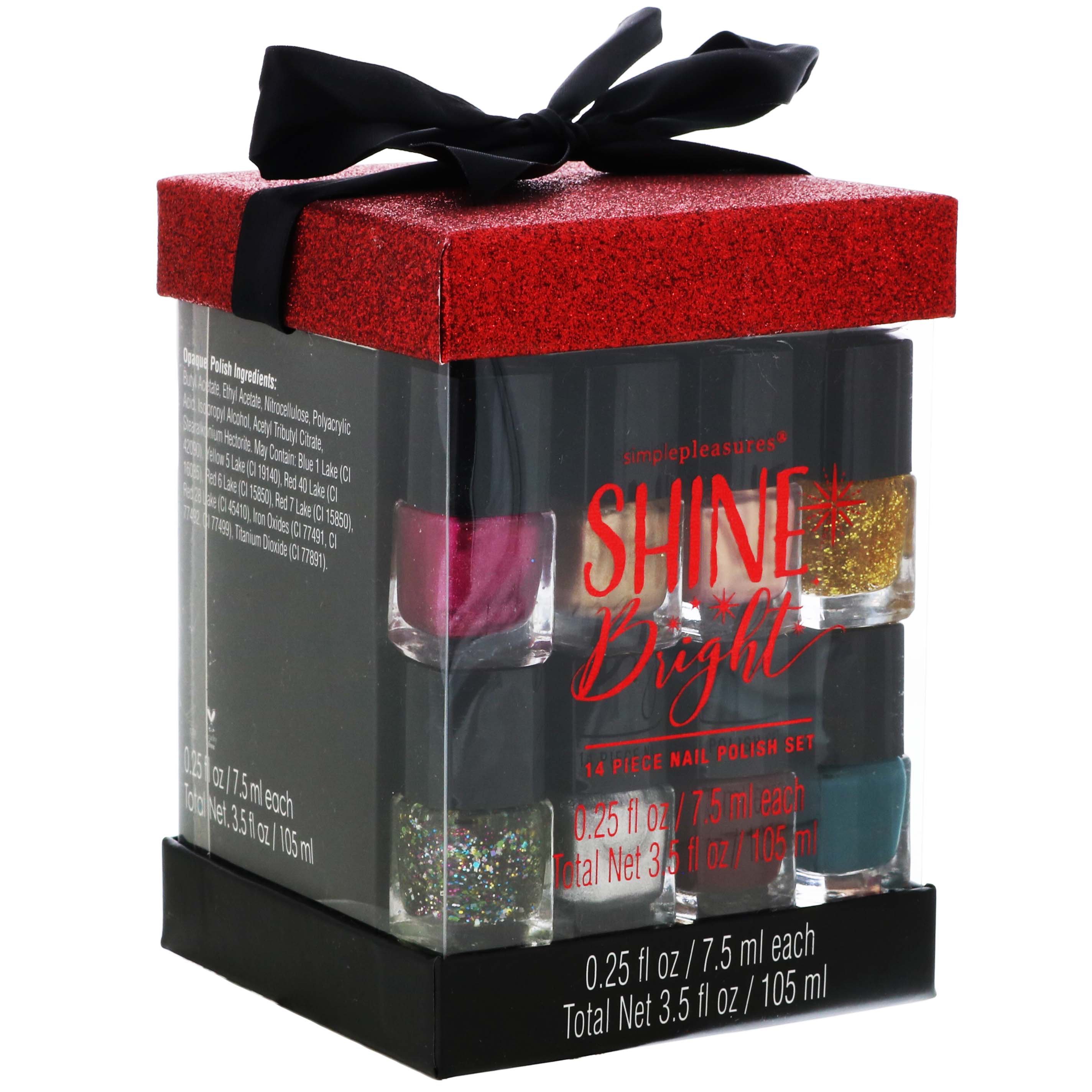 Tri Coastal Design Holiday 14 Piece Glitter Nail Cube - Shop Nail ...