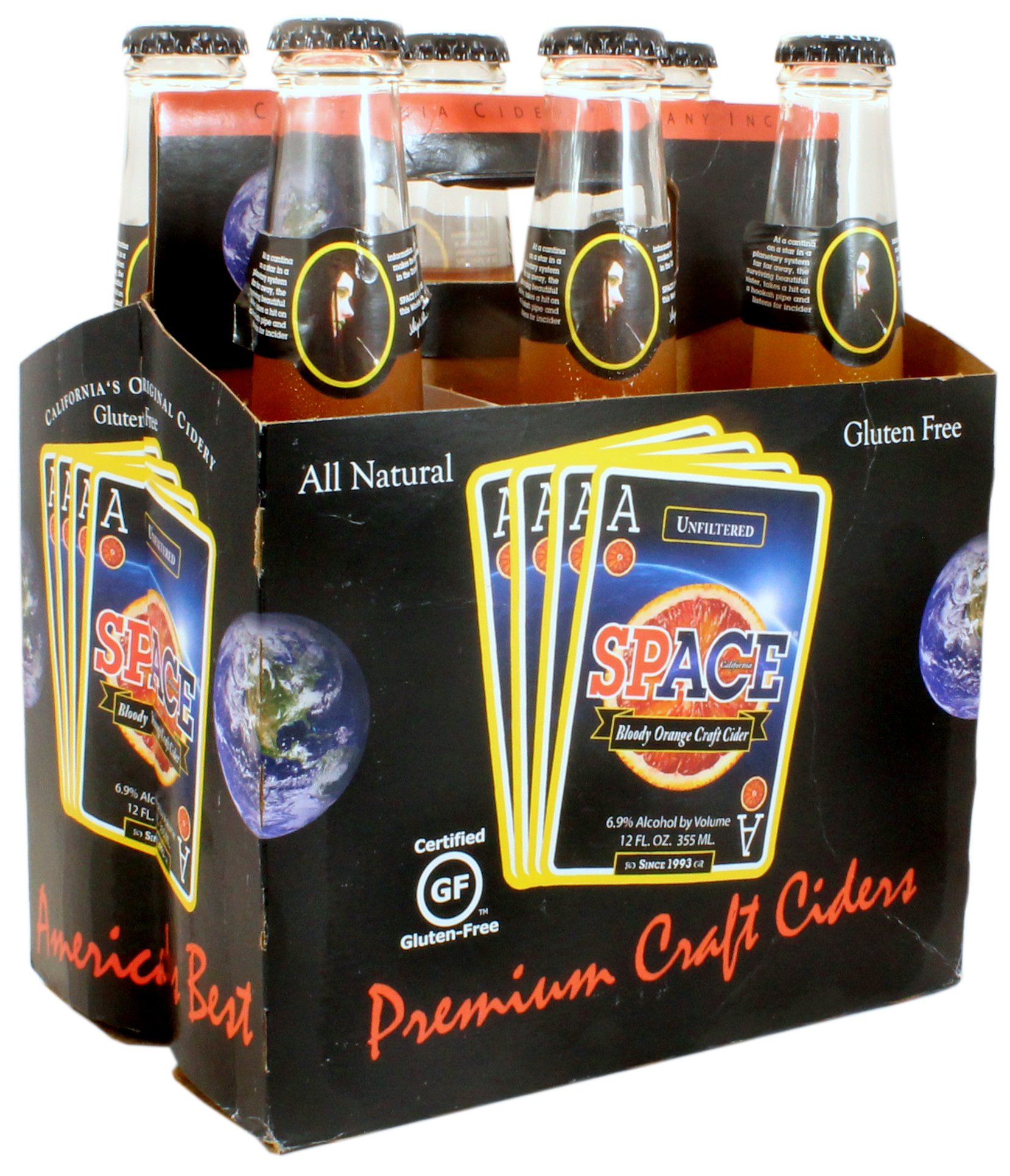 Ace Space Bloody Orange Cider 12 oz Bottles - Shop Hard Cider at H-E-B