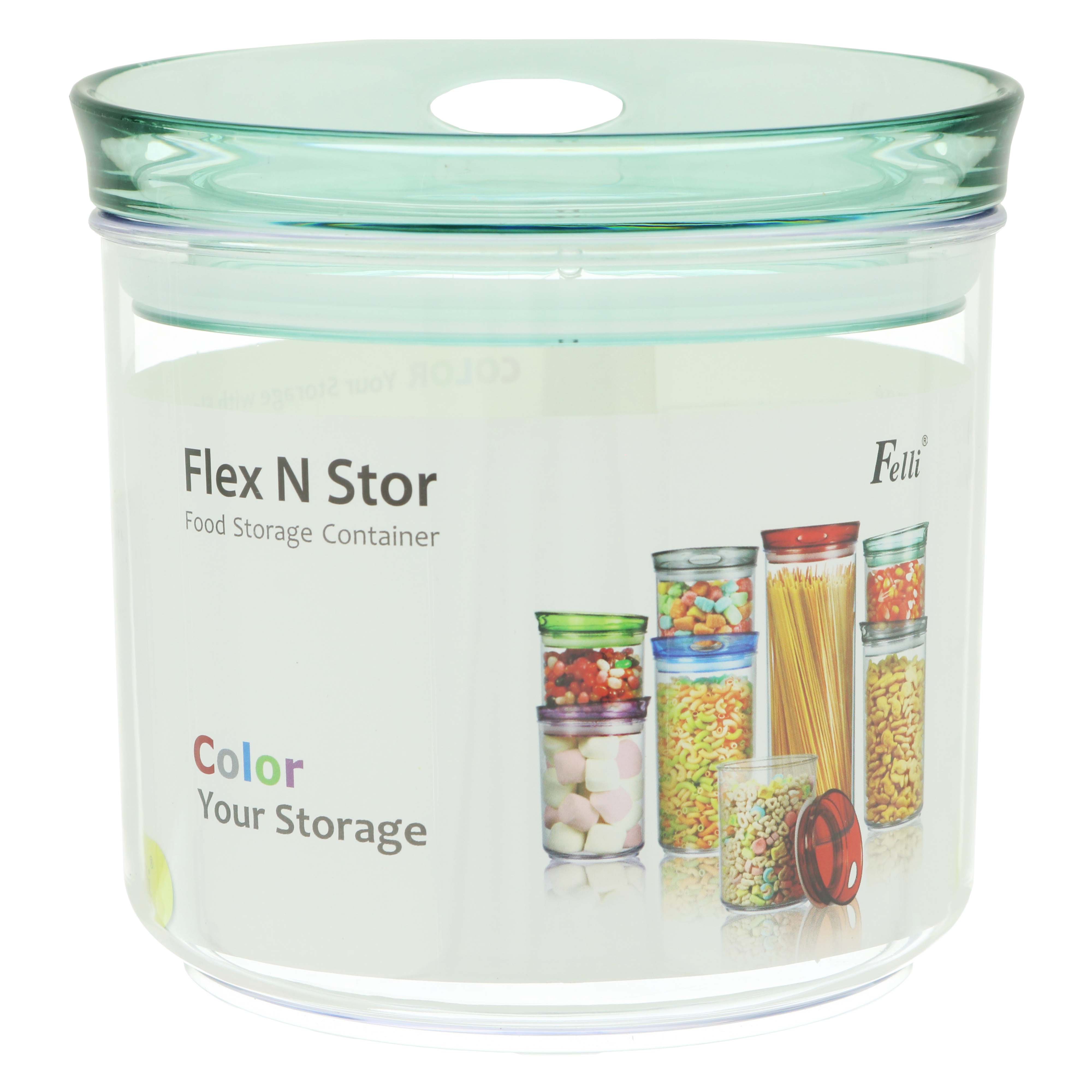 Felli Flex N Stor Canister Seaglass Lid - Shop Food Storage at H-E-B
