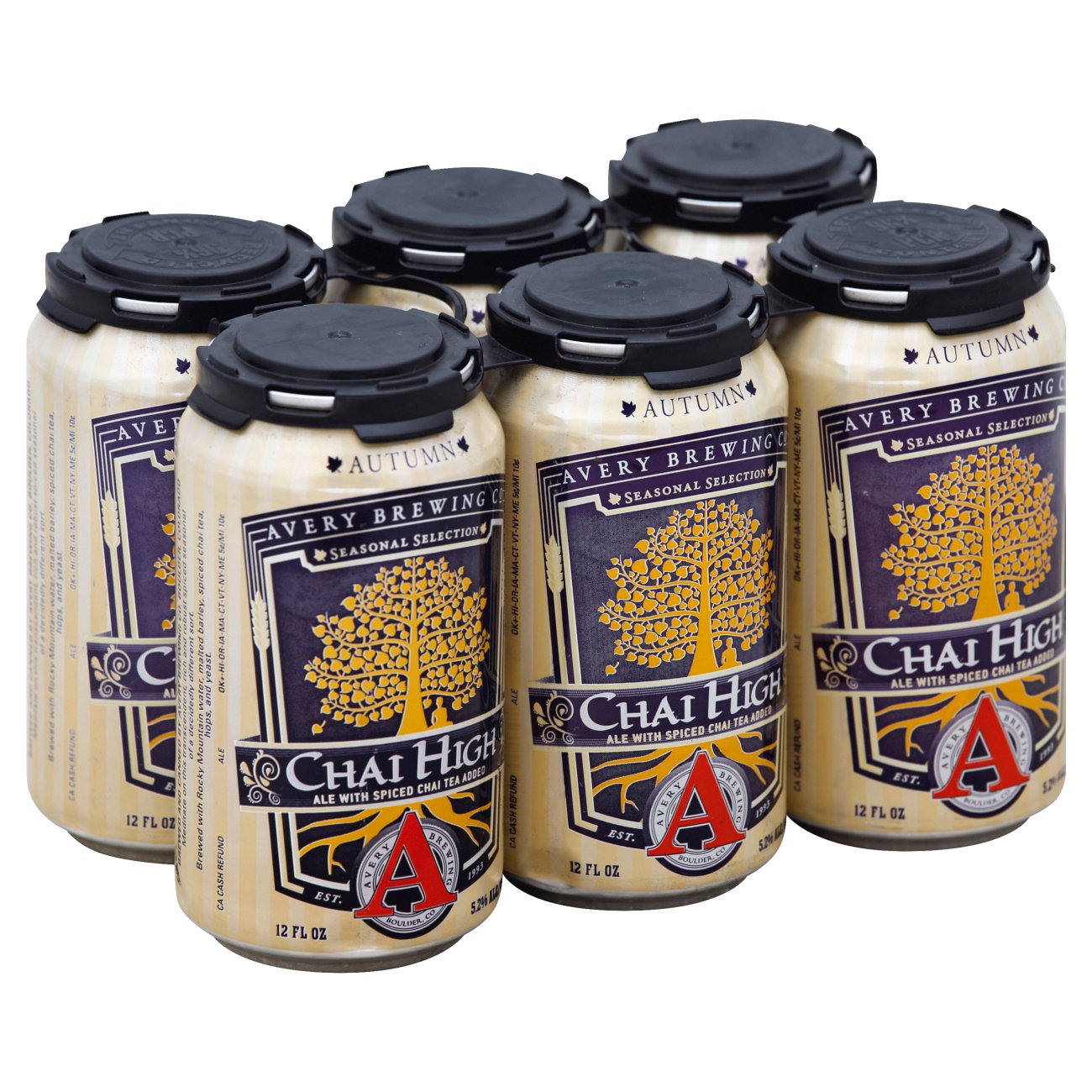 Avery Chai High Ale Beer 6 pk Cans - Shop Beer at H-E-B